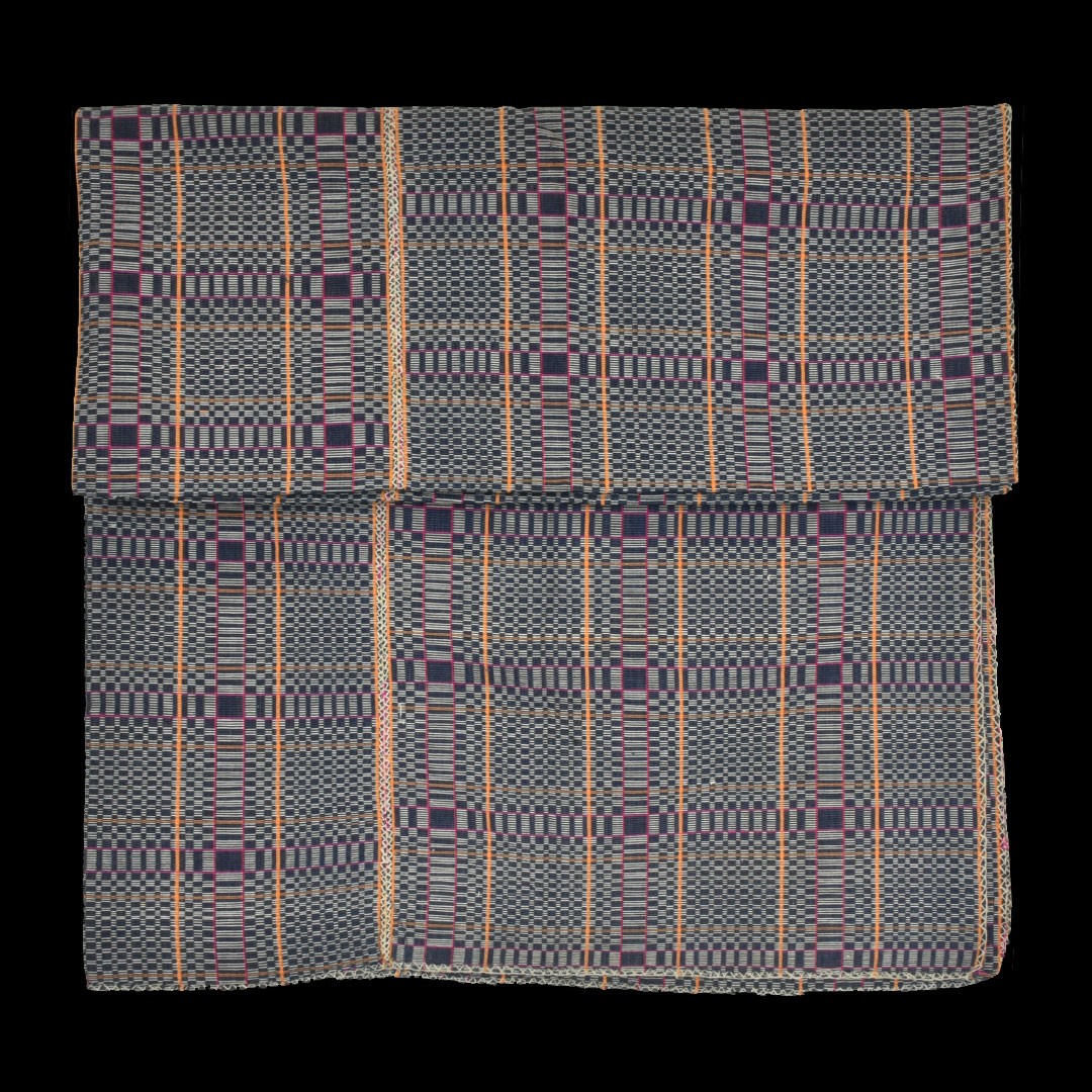 - A blanket in binakol weave