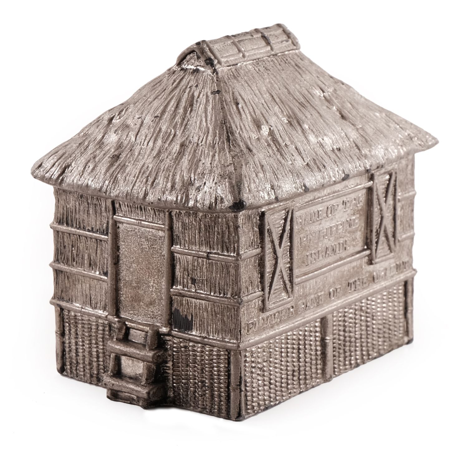 - A Bank of the Philippine Islands 'Bahay kubo' coin bank