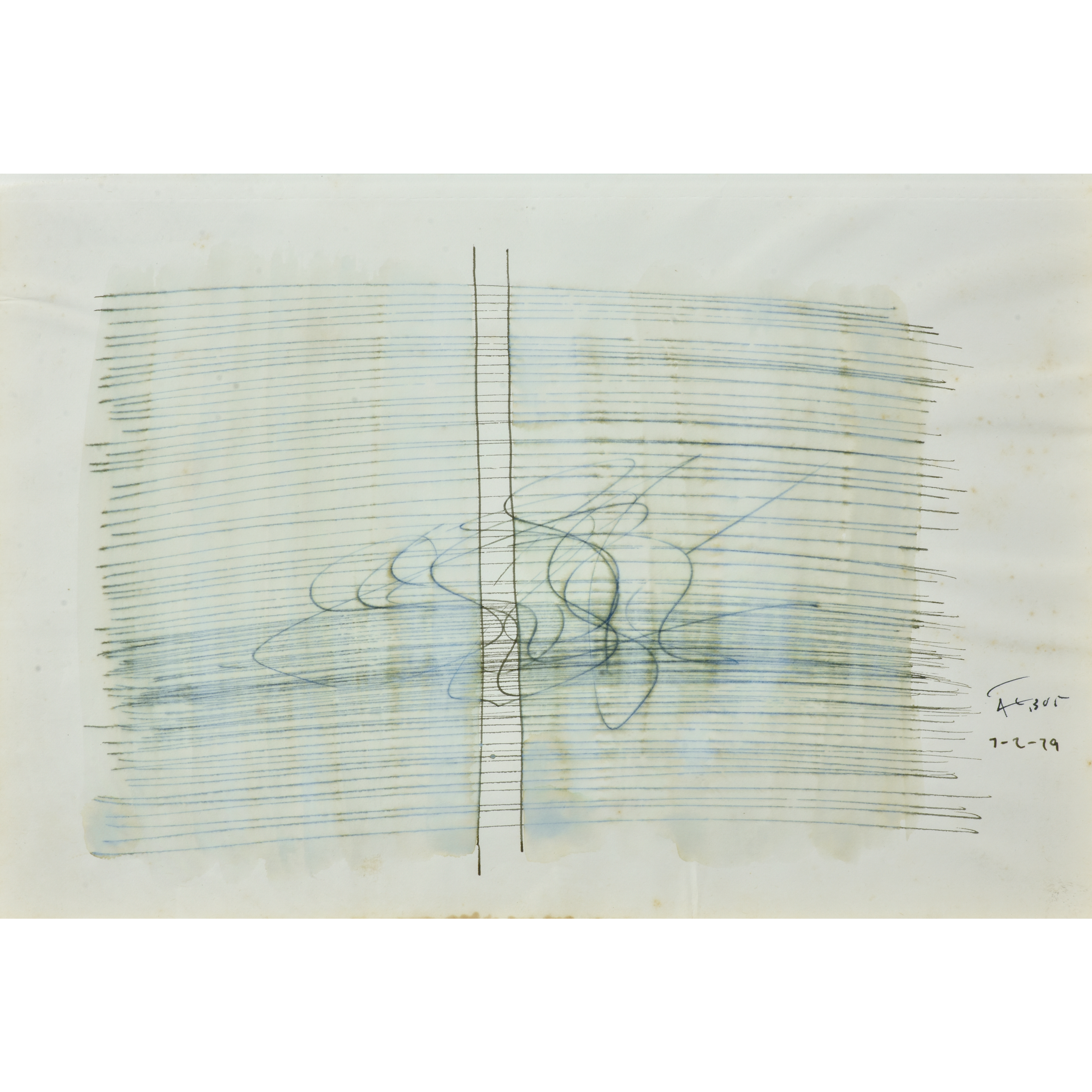 Gus Albor (b. 1948) - Untitled (Terminus)
