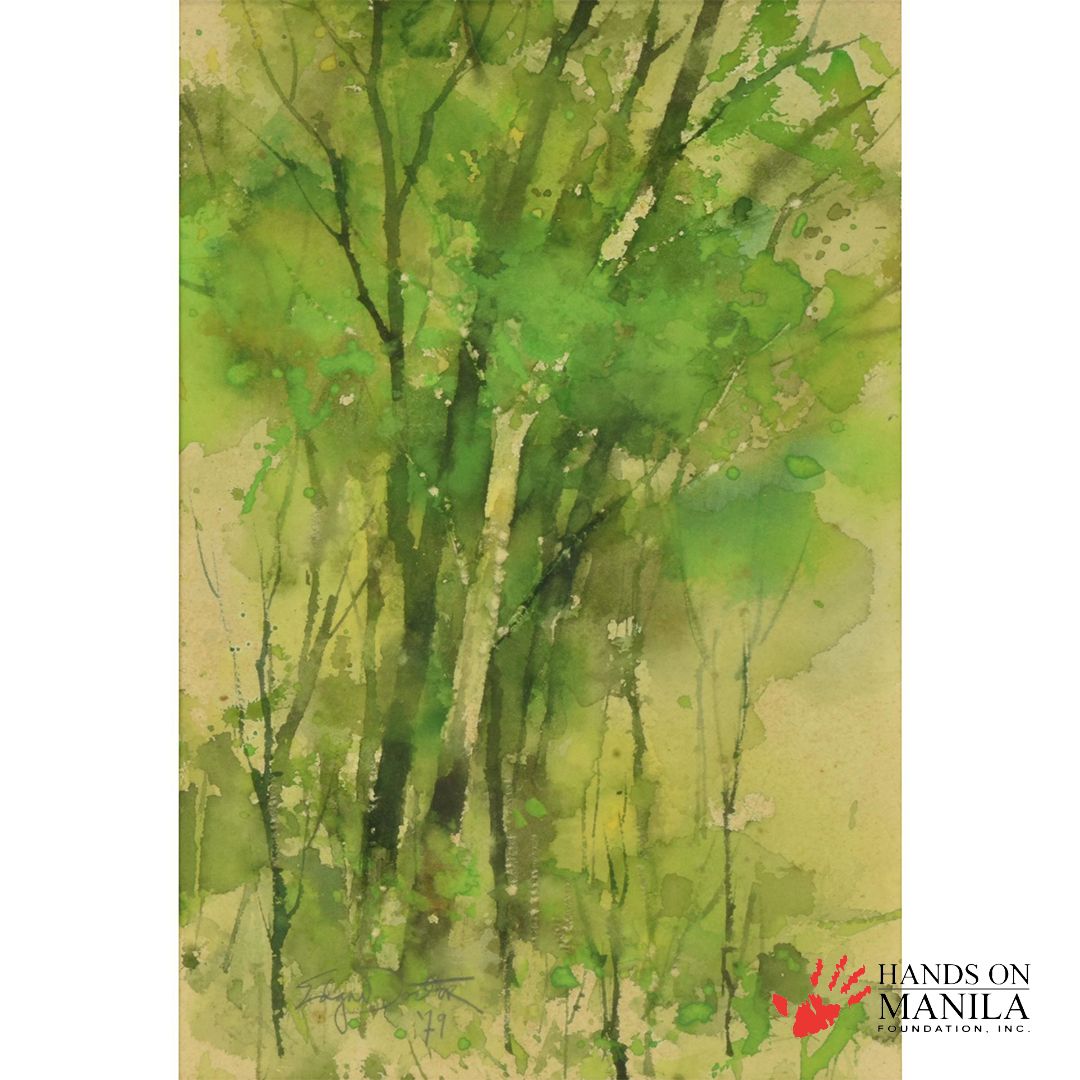 Edgar Doctor (b. 1941) - Untitled (Trees)