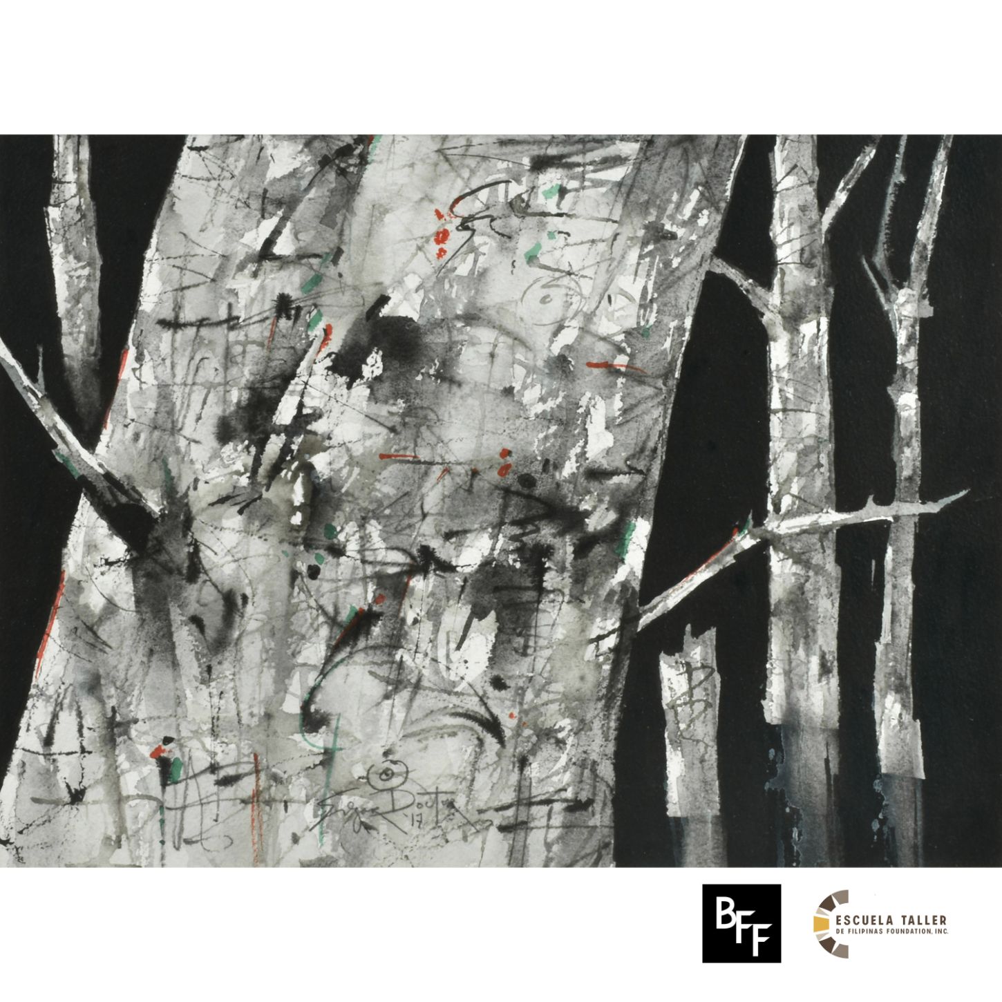 Edgar Doctor (b. 1941) - Save the Trees '17