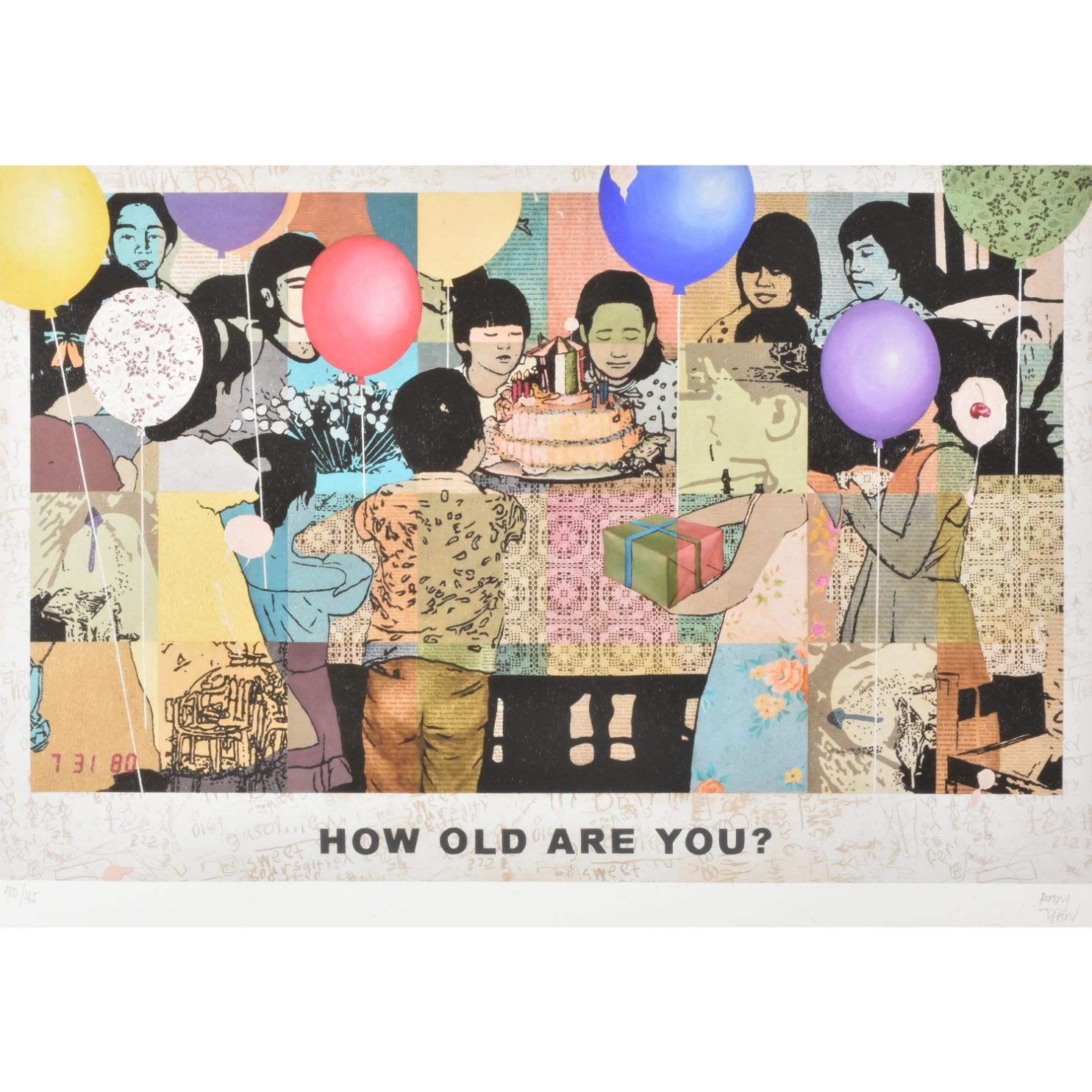 Pam Yan Santos (b. 1974) - How Old Are You