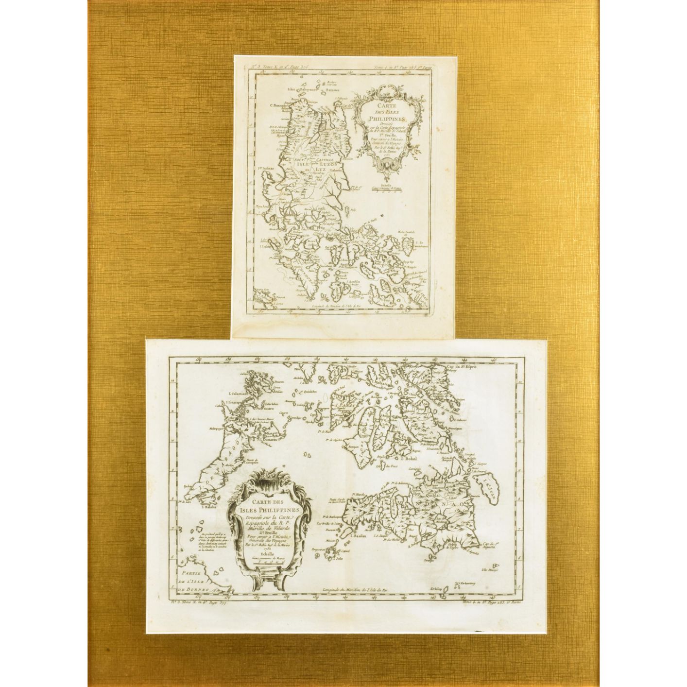 Jacques-Nicolas Bellin (1703 - 21 March 1772) - Map of Philippine Islands