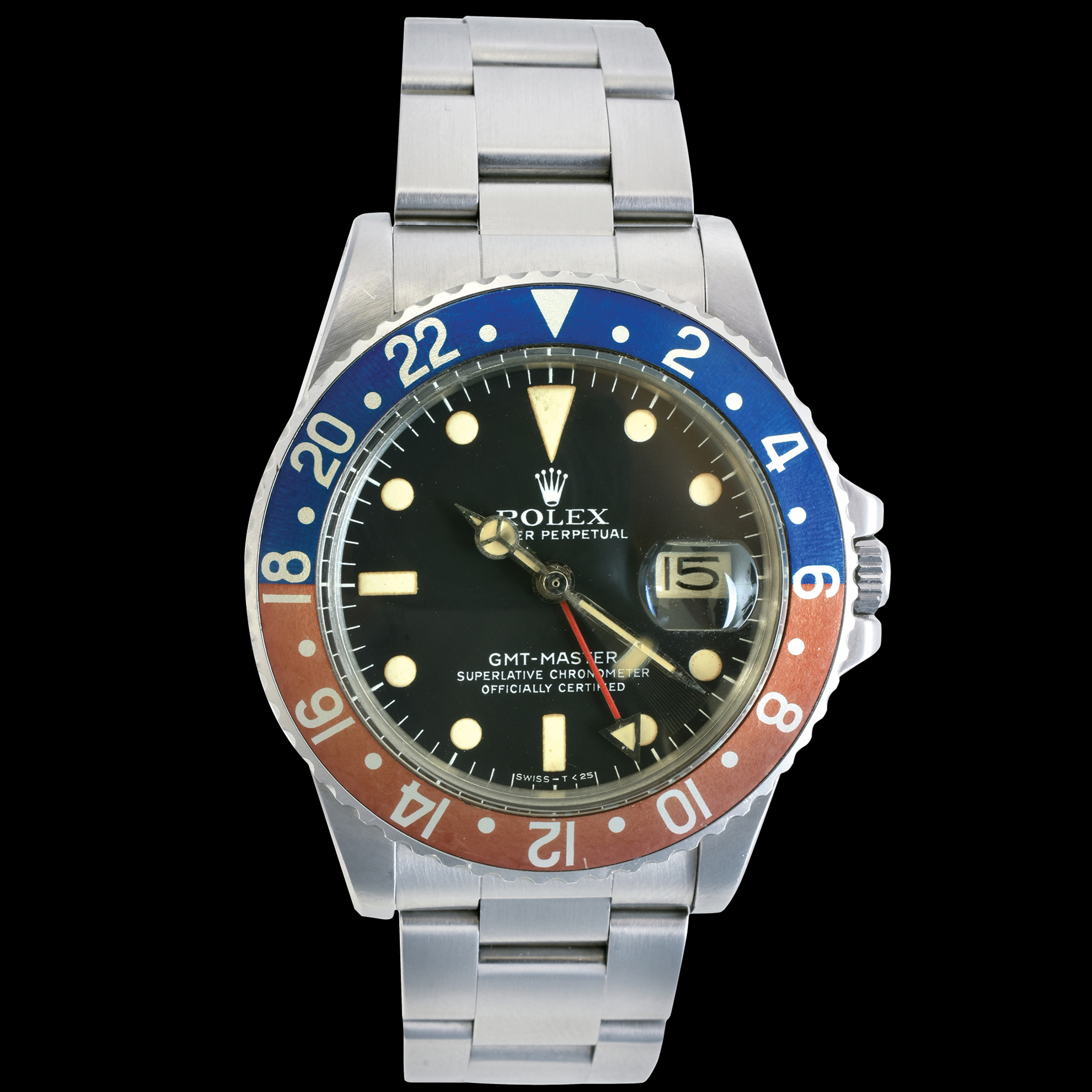 Rolex - GMT-Master, a fine, rare and attractive stainless steel ...