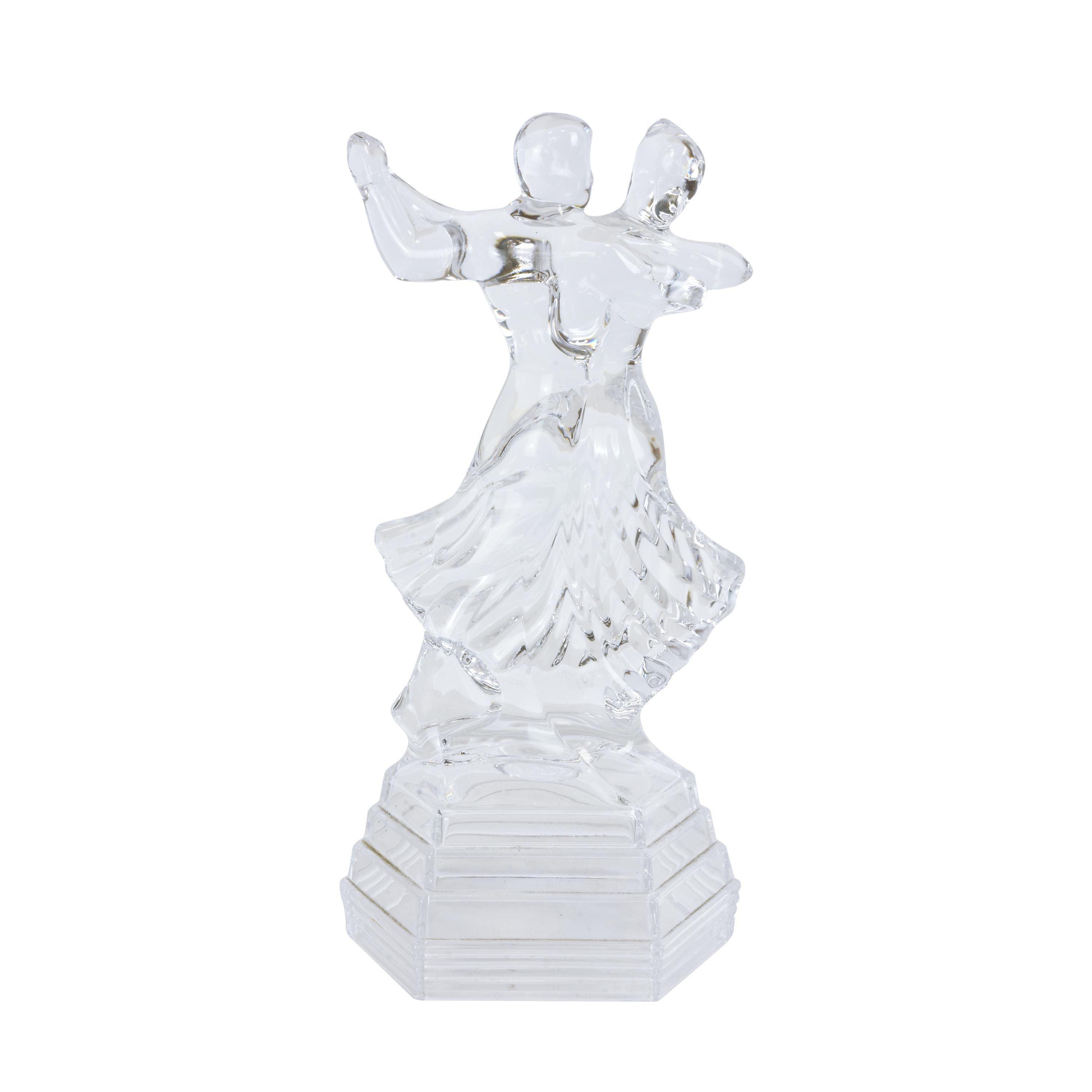- A crystal 'dancing couple' figurine