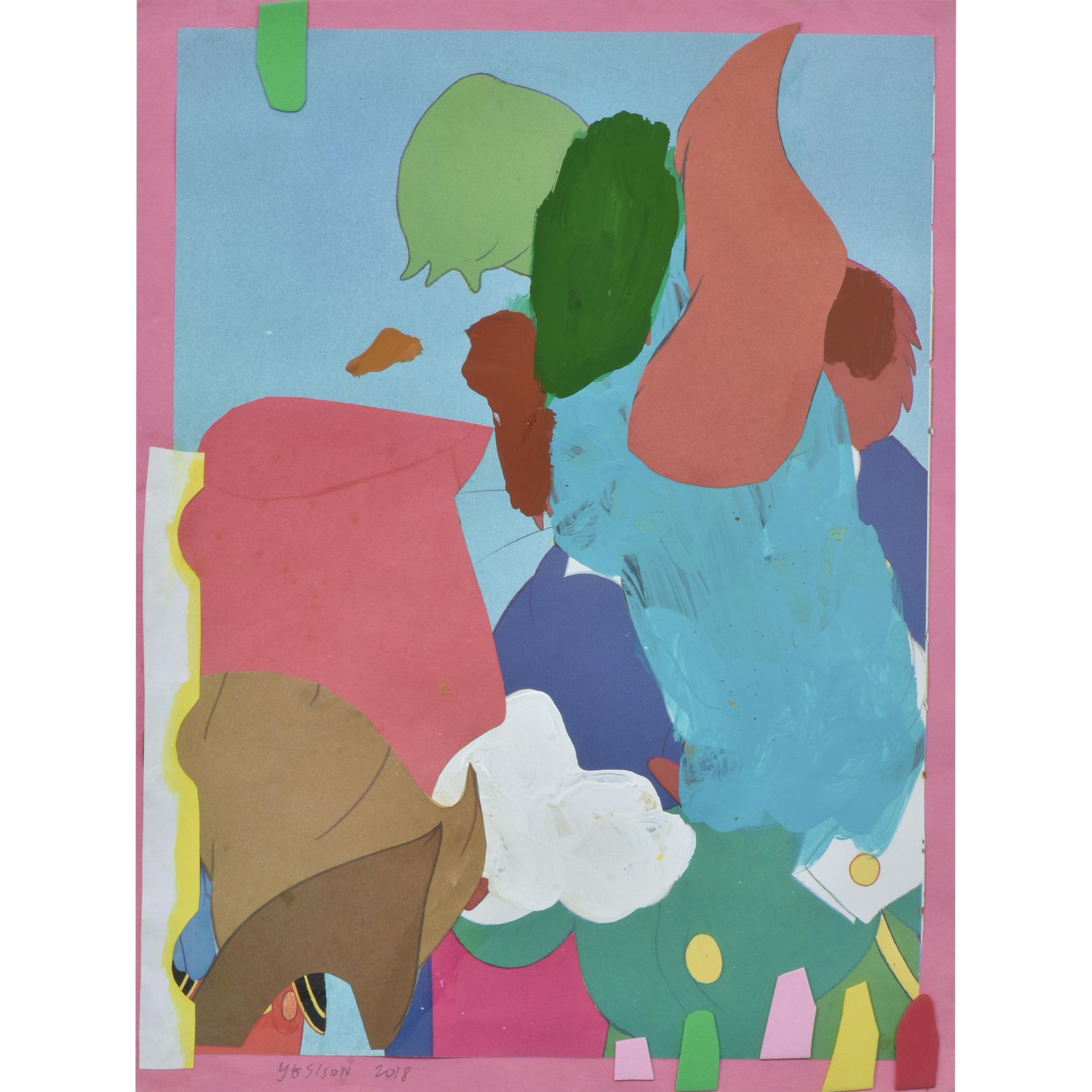 Yasmin Sison-Ching (b. 1972) - Coordinates for coloring 1