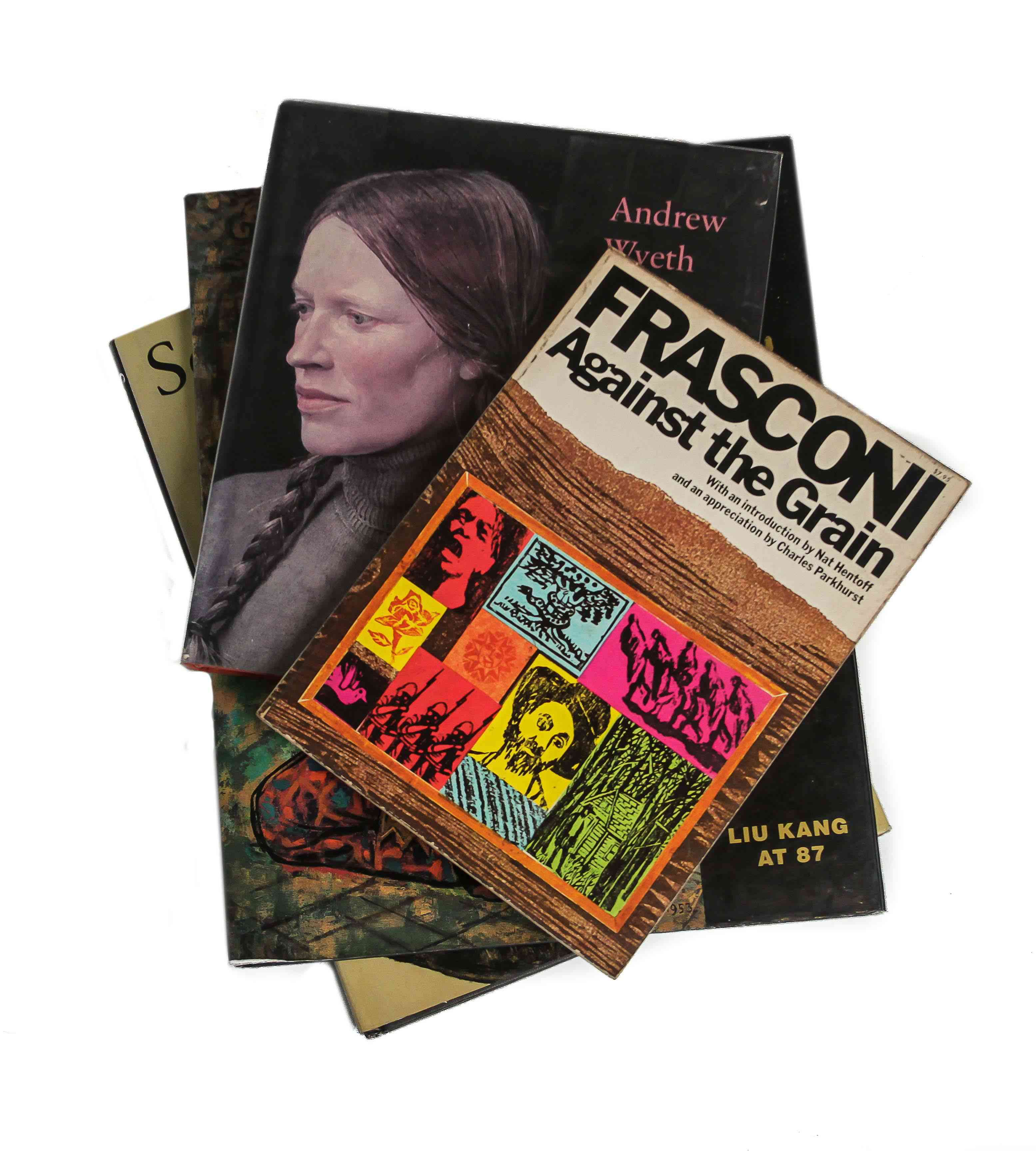 A lot of twenty-two books on Western art