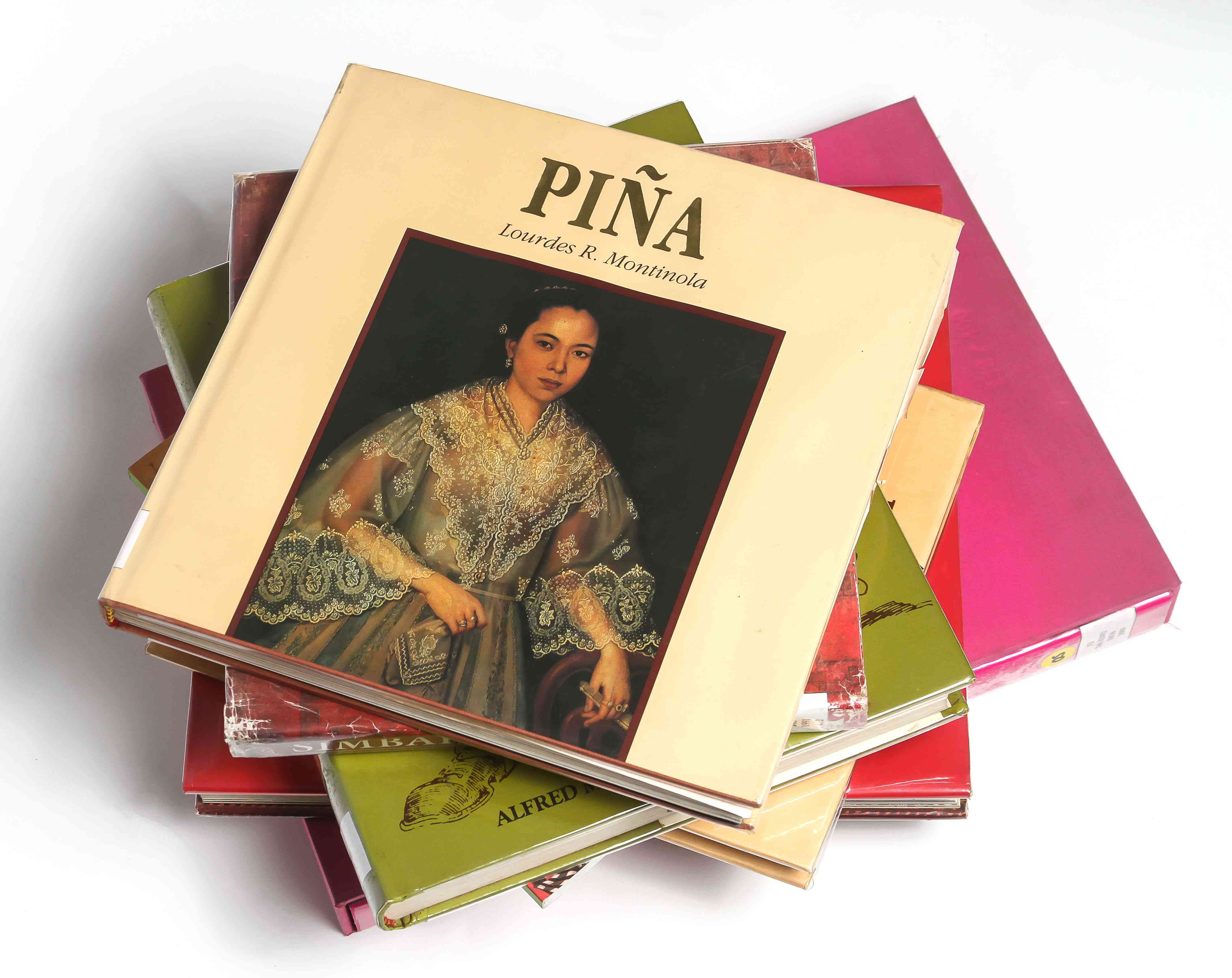 A lot of six books on Philippine design, illustration, architecture ...