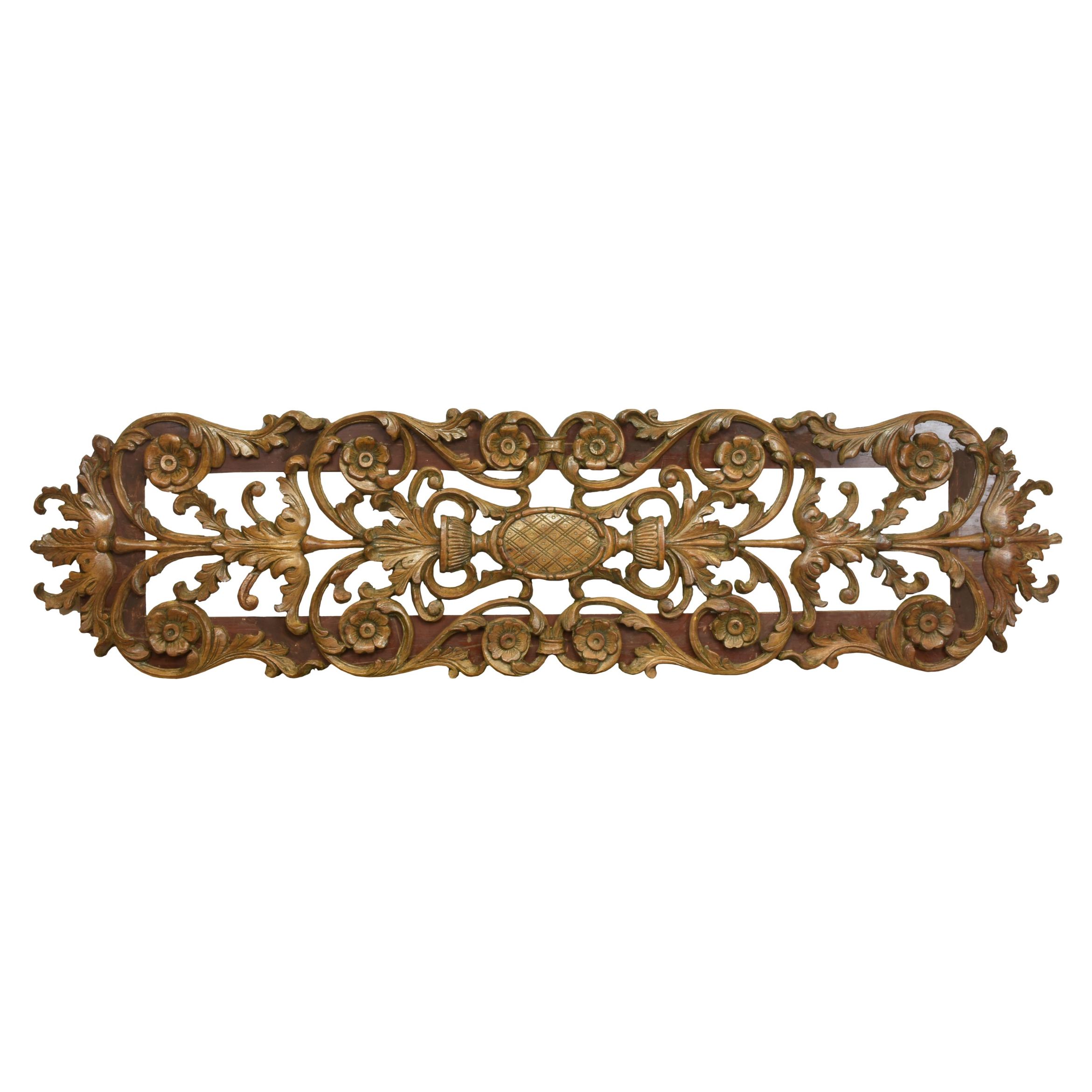 - A vintage narra wood carving