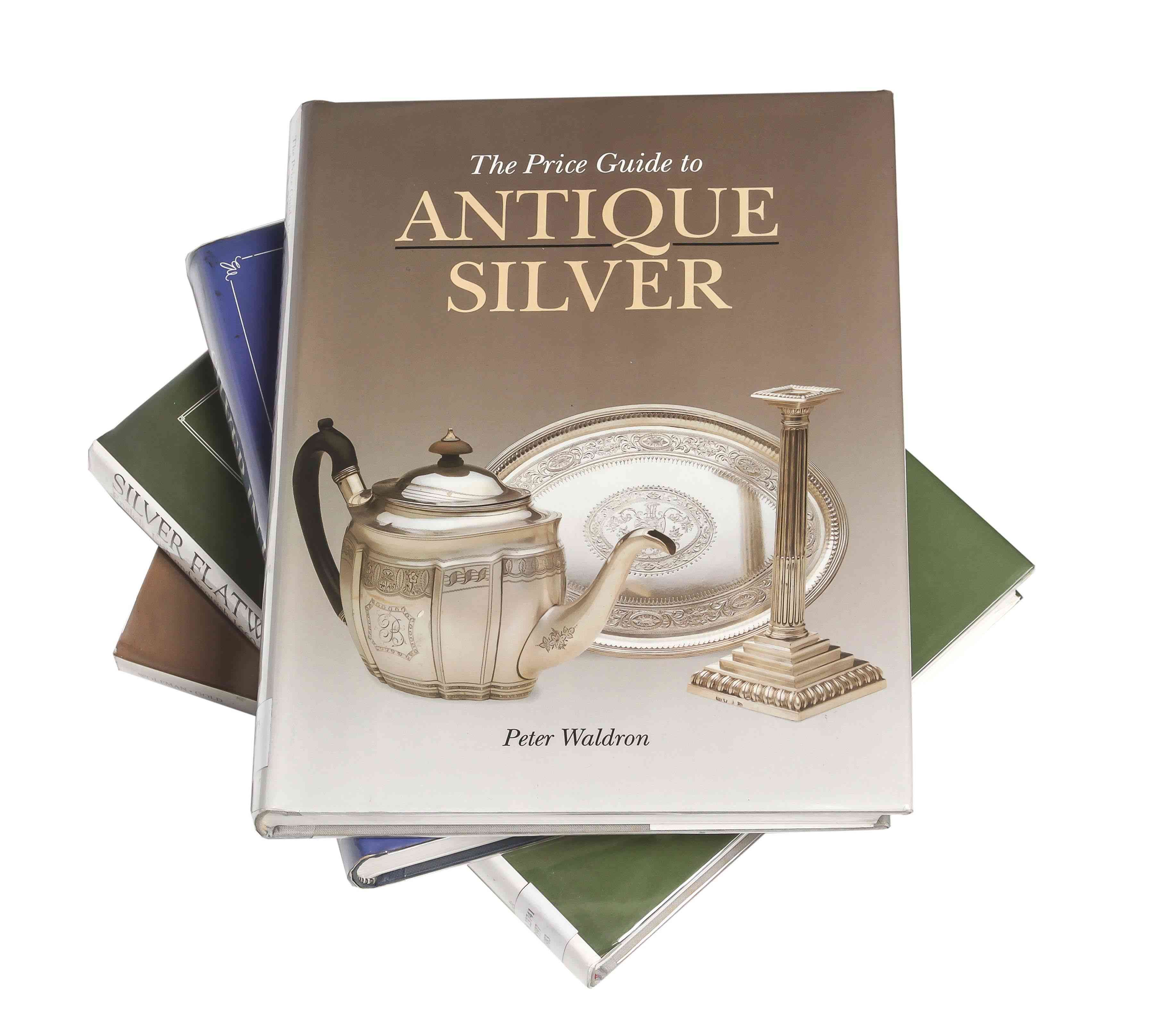 A lot of four books on fine silver