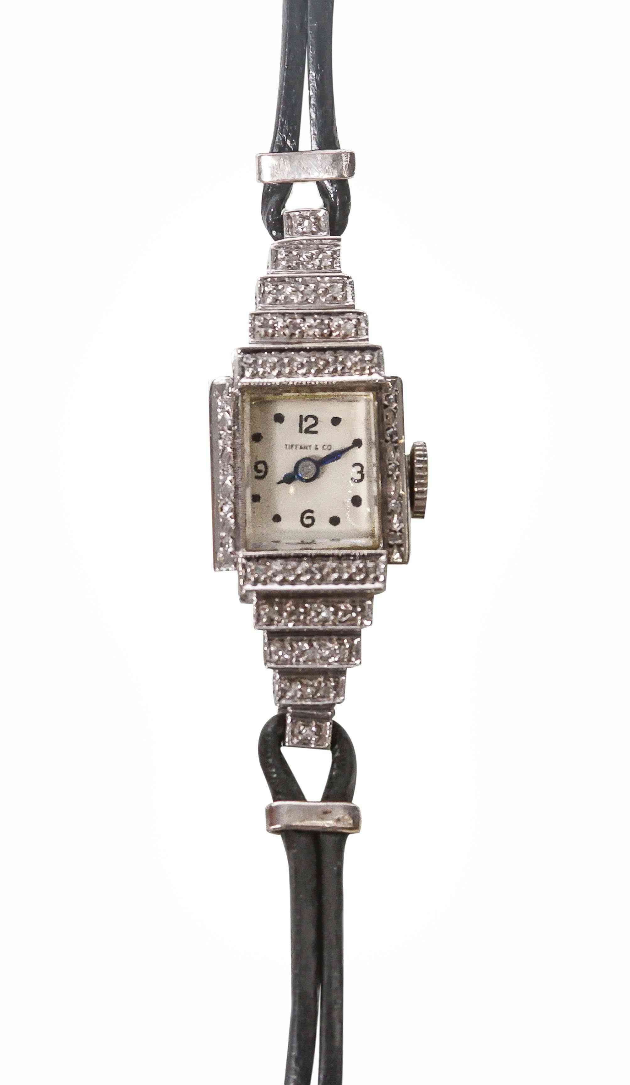 Tiffany & Co. - An Art Deco cocktail watch