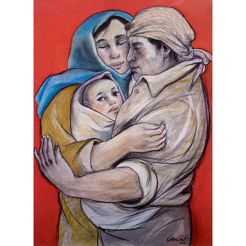 BenCab (b. 1942) - Untitled (Family)