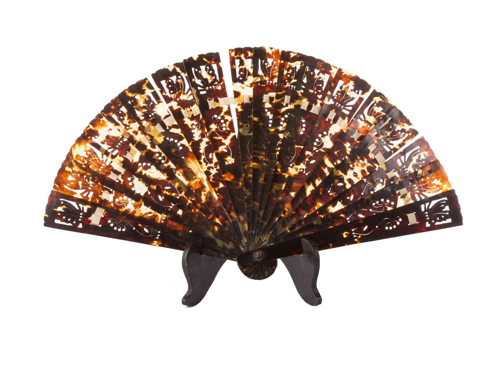 A tortoise shell fan
