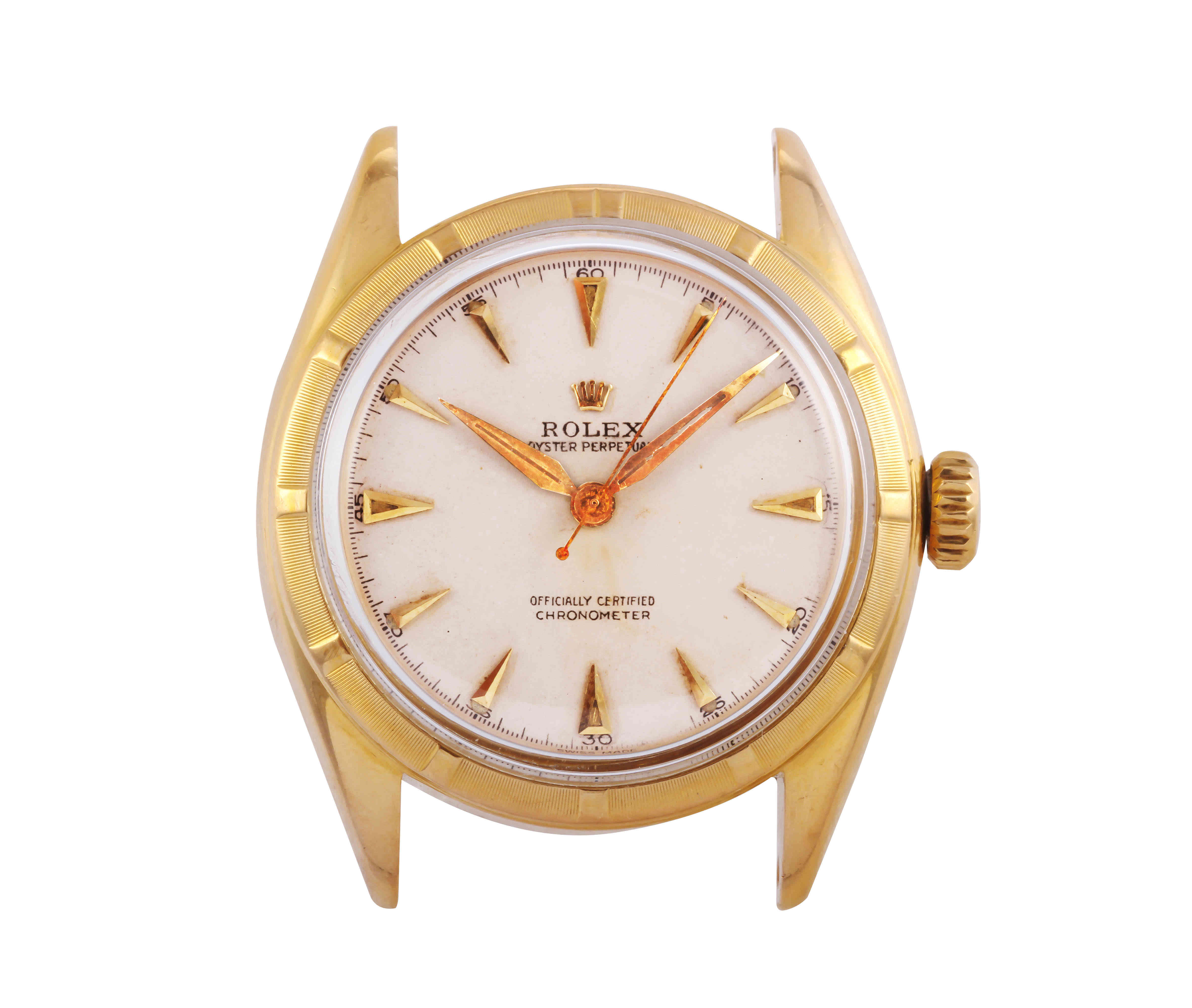 ROLEX - Vintage Yellow Gold Oyster Perpetual