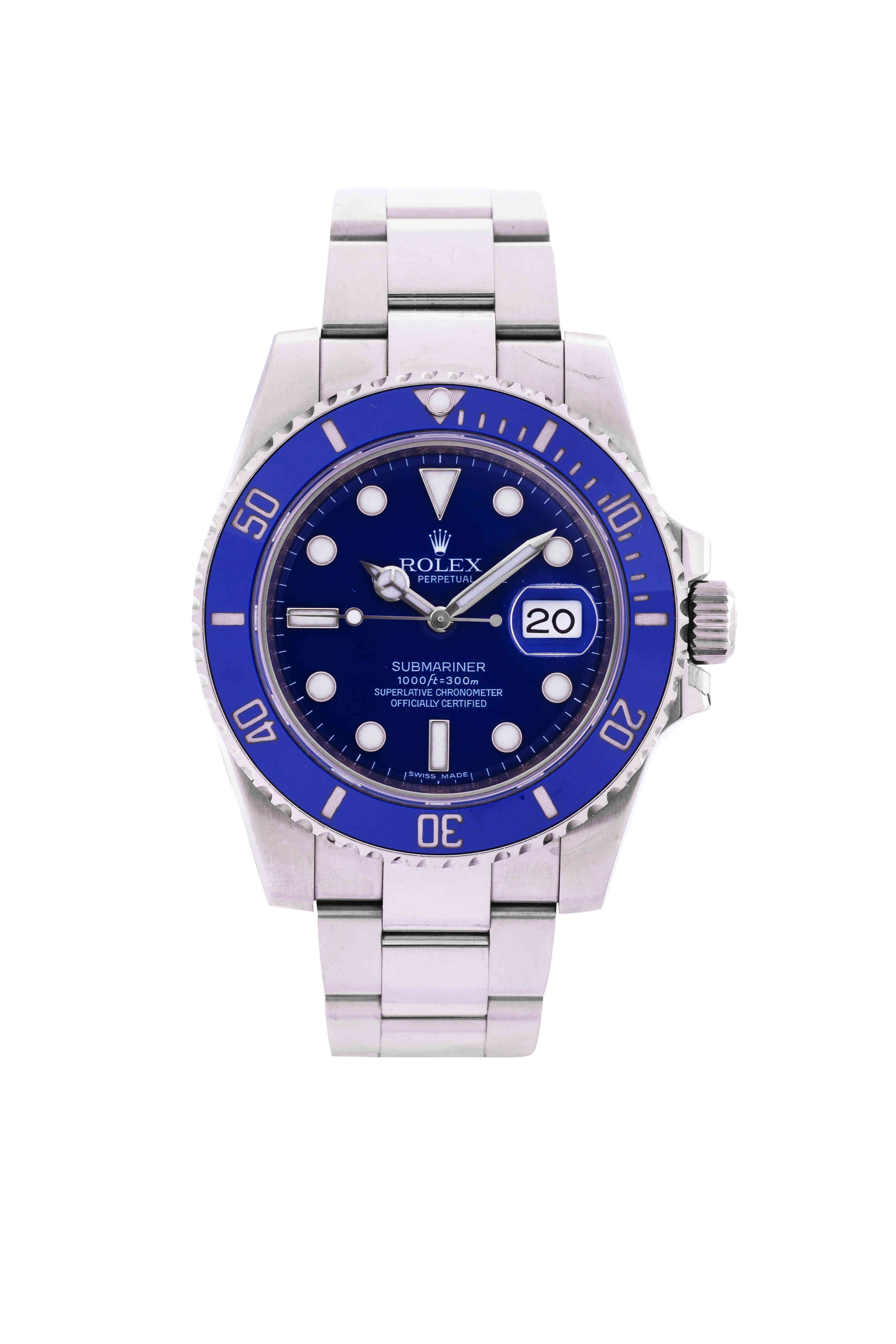 ROLEX - Submariner Ref. 116619LB, Circa 2008, 40mm
