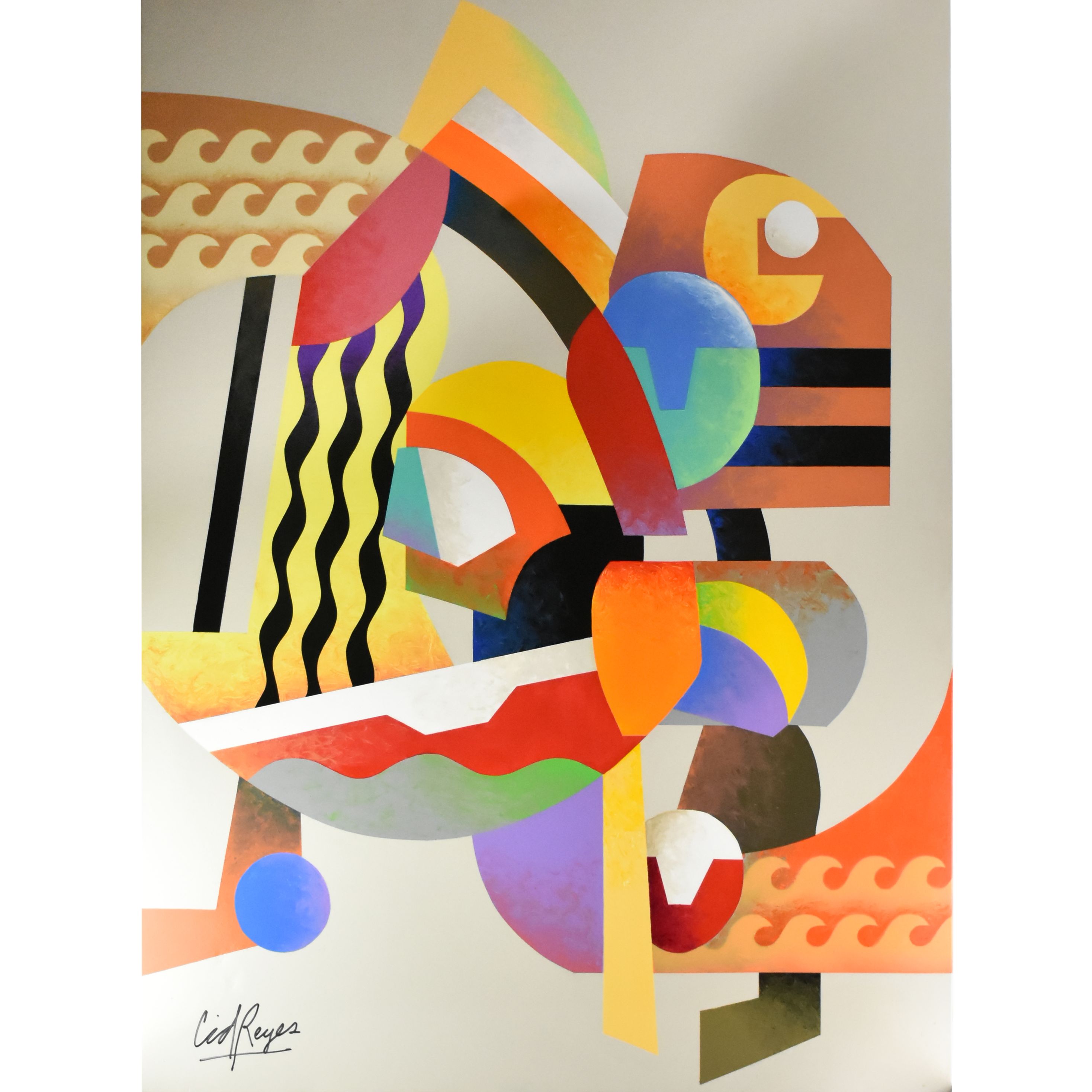 Cid Reyes (b. 1946) - "Alon" Wave Series 16