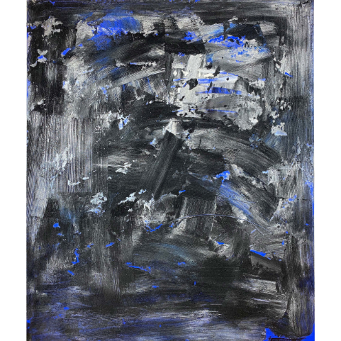 Norberto Carating (b. 1948) - Black and blue series #2