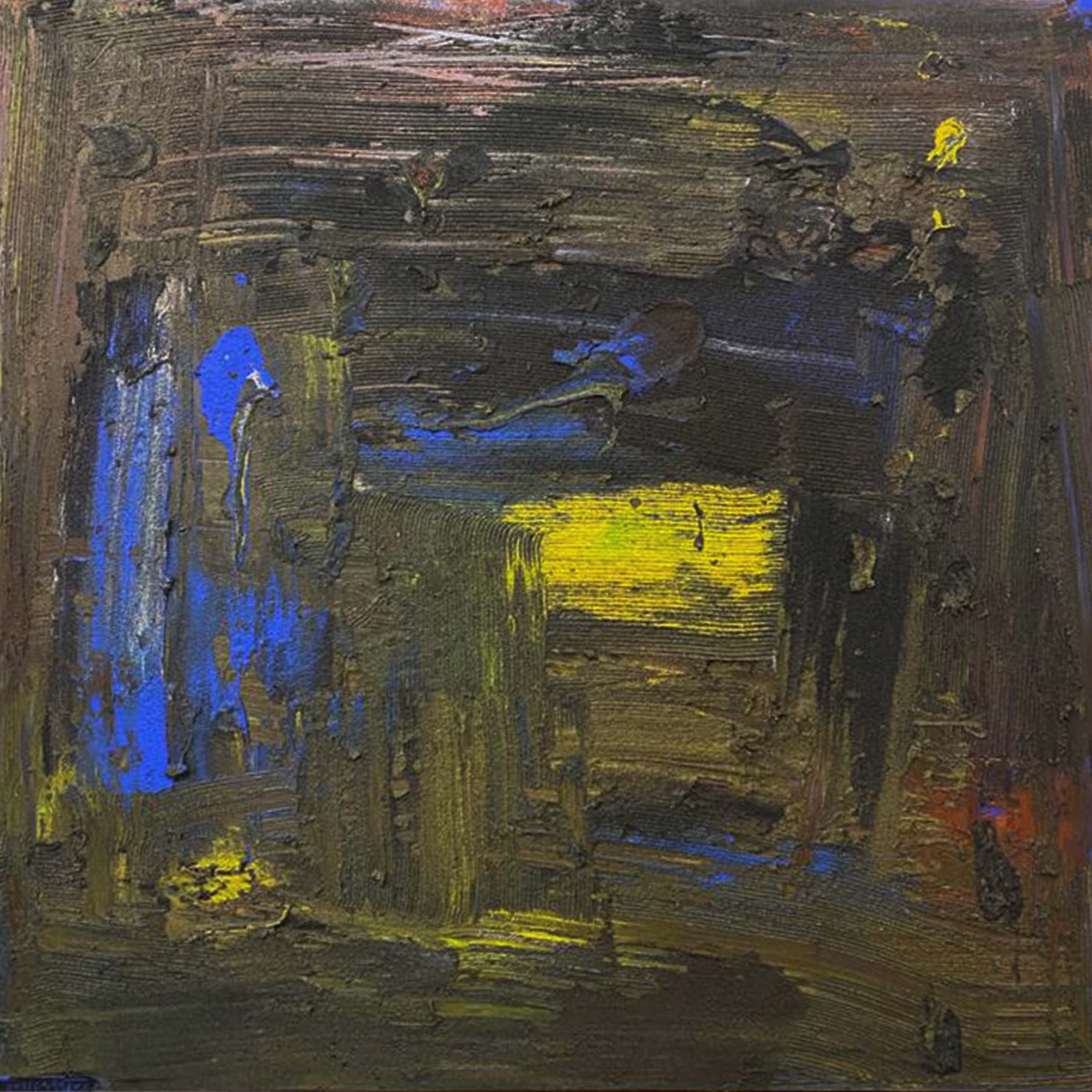 Norberto Carating (b. 1948) - Blue and yellow