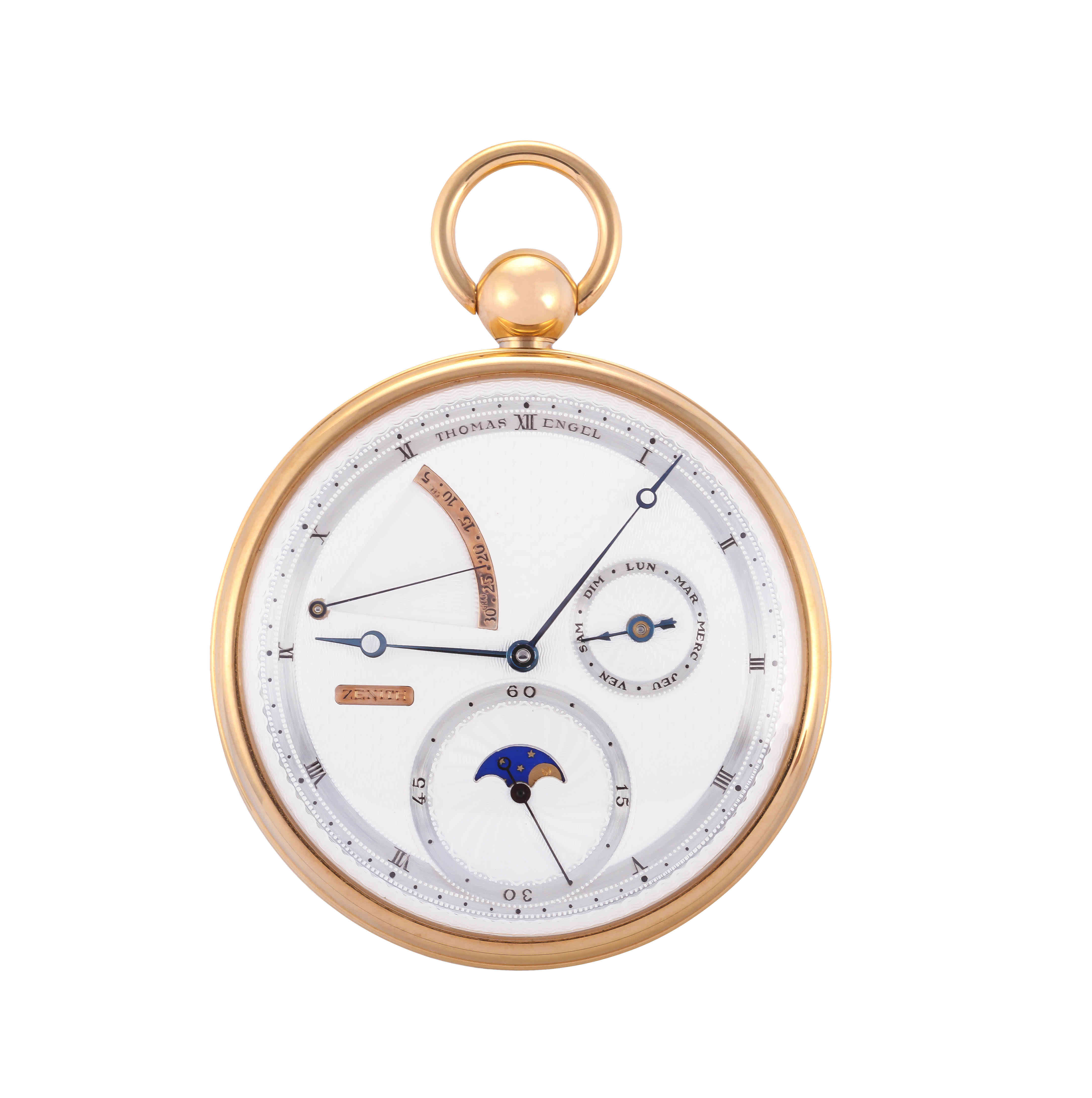 THOMAS ENGEL - “No. 11” Pocket Watch Made for Zenith