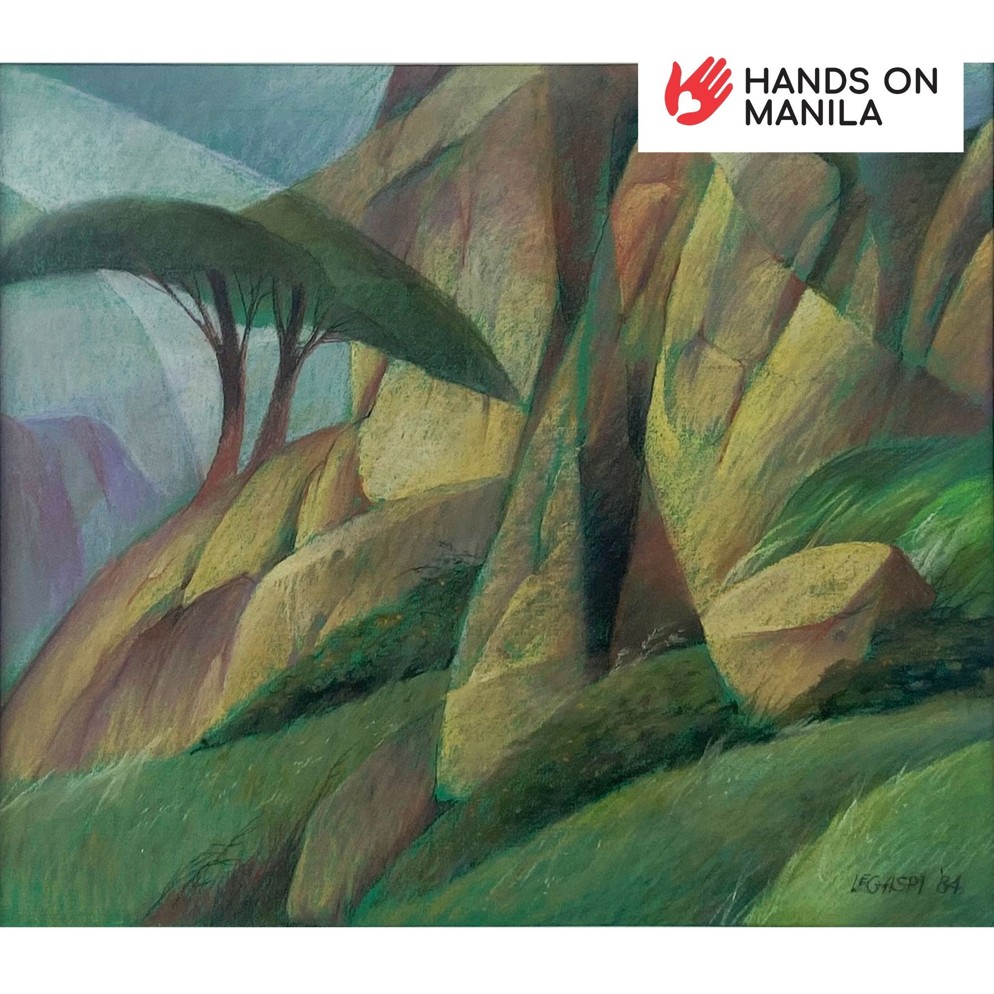 Cesar Legaspi (1917-1994) - Untitled (Mountain Landscape)