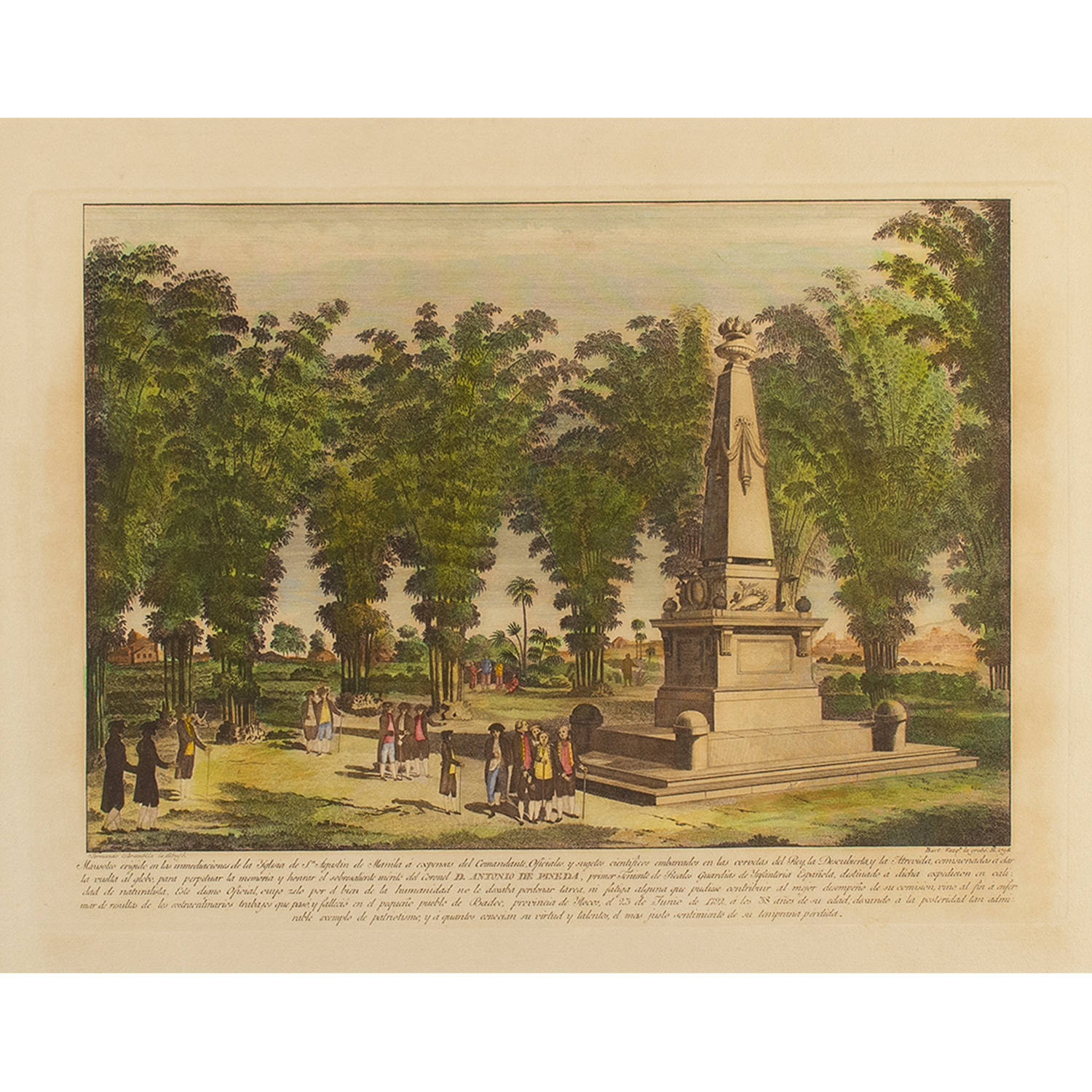 Fernando Brambila (1763 - 1834) - Mausoleo evigido en las inmediaciones ...