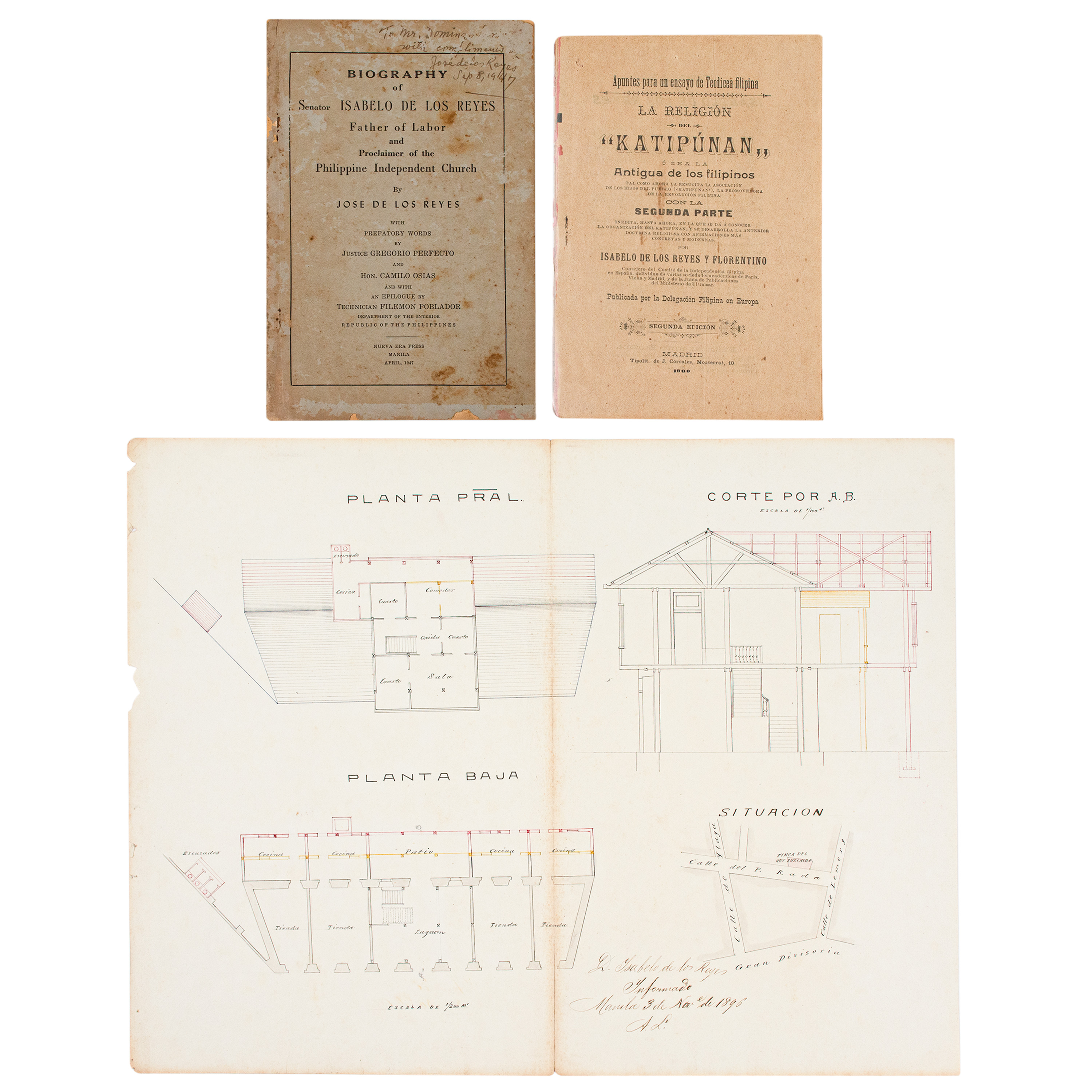 - La Religion del 'Katipunan' & Isabelo de los Reyes Memorabilia