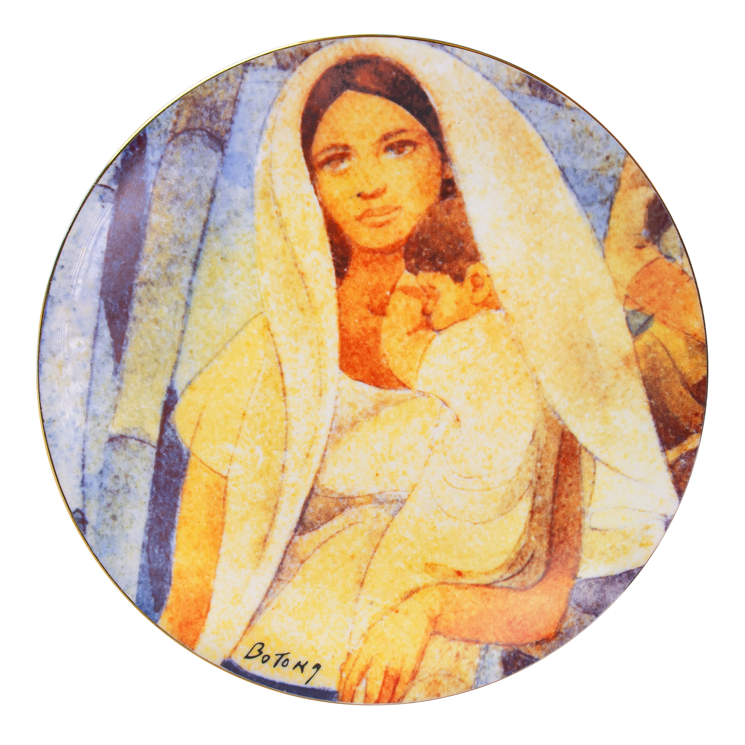 Carlos 'Botong' Francisco (1912 - 1969) - Mother and Child