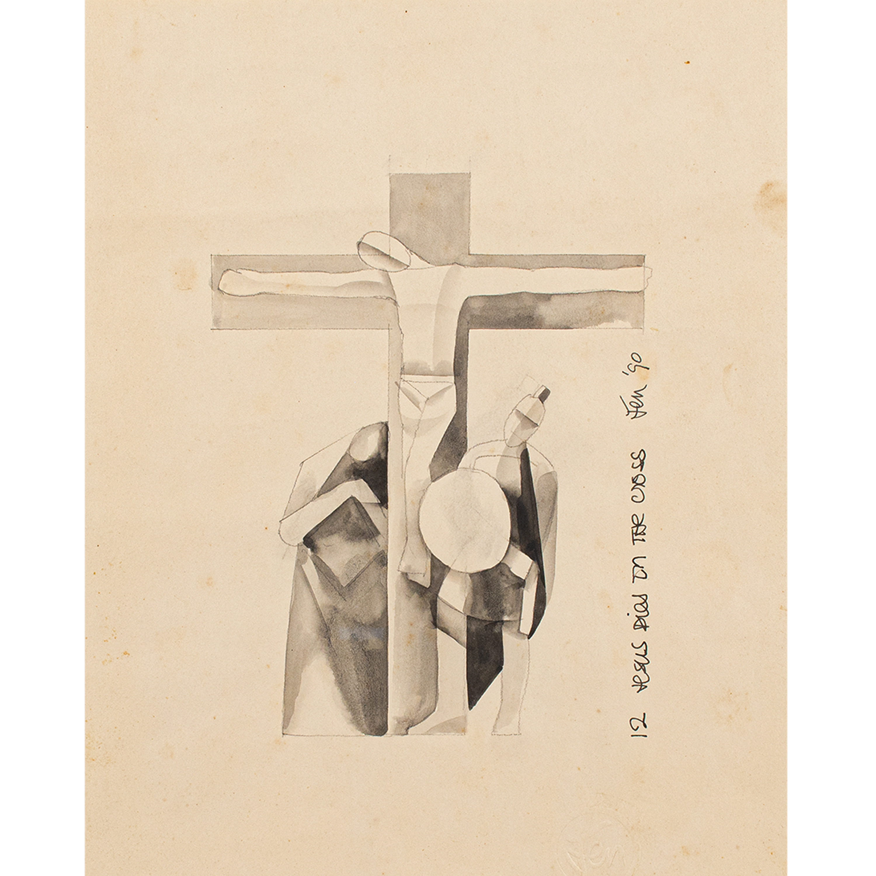 J. Elizalde Navarro (1924 - 1999) - 12 Jesus Dies on the Cross