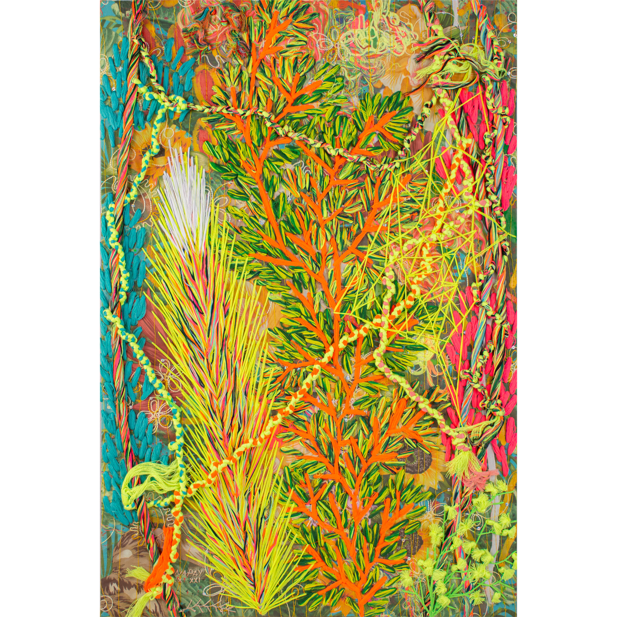 Raffy Napay (b. 1986) - Untitled (Plants)