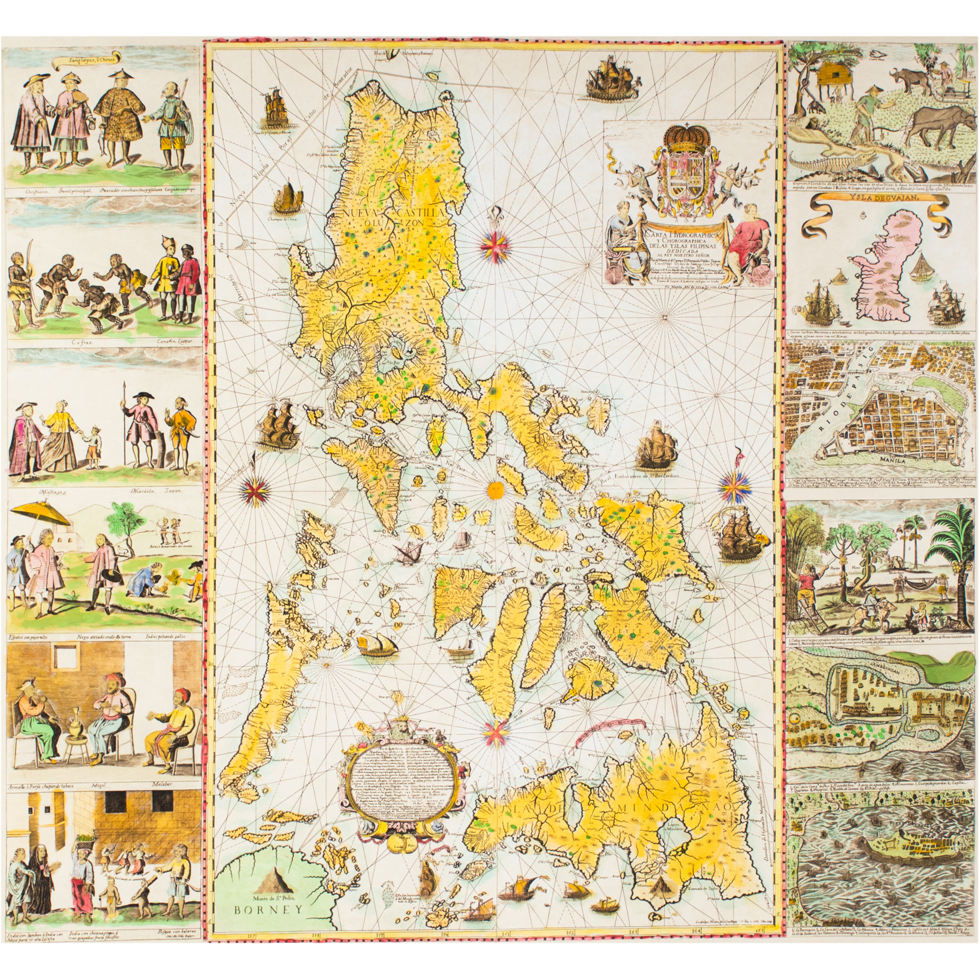 - Carta hydrographica y chorographica de las Yslas Filipinas: dedicada al Rey Nuestro Señor por ...