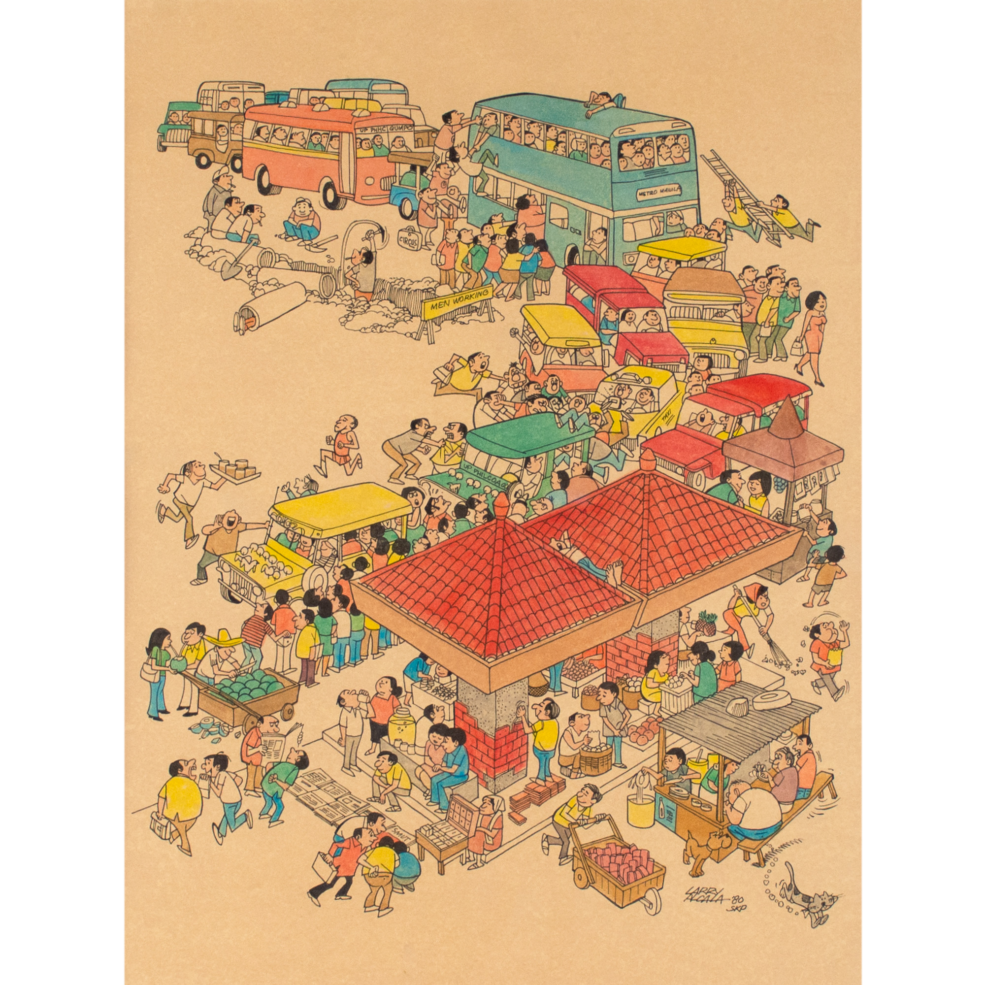 Larry Alcala (1926 - 2002) - Metro Manila