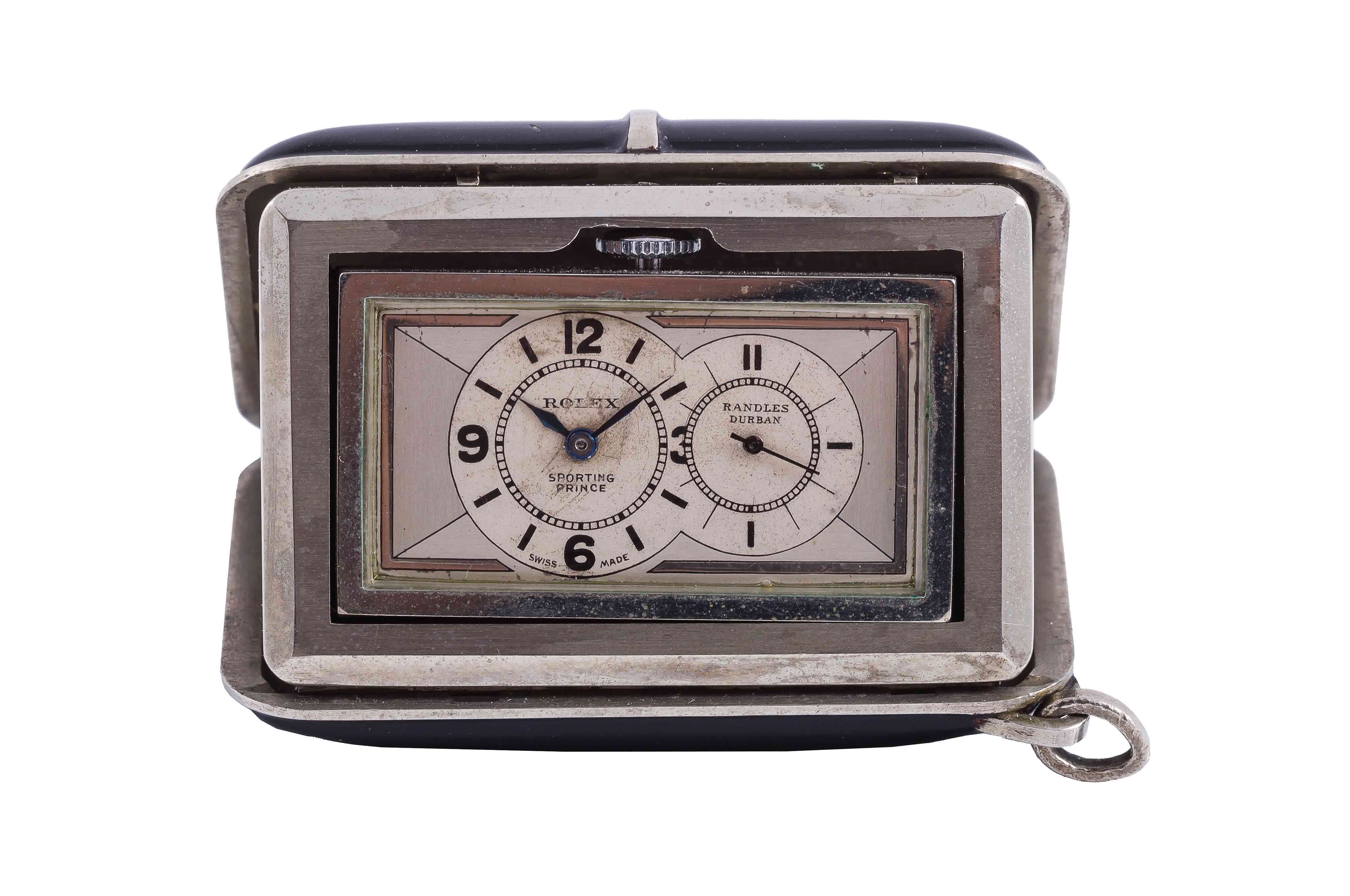 ROLEX - A Rare and Collectible Vintage Sporting Prince Desk/Travel ...