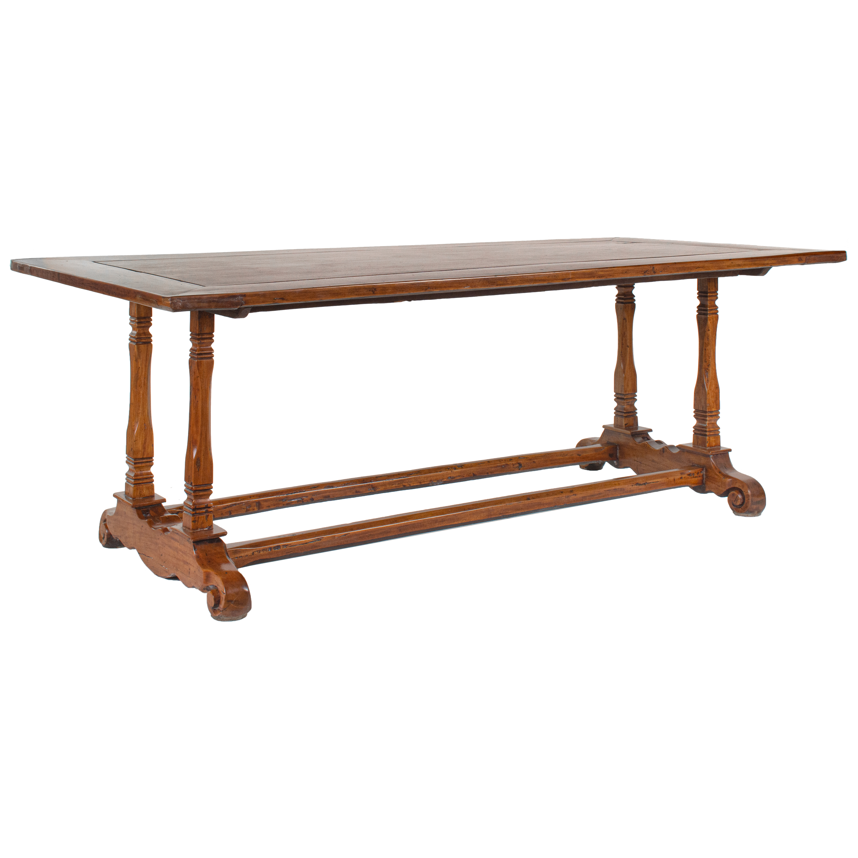 A Charming Long Trestle Table | Salcedo Auctions