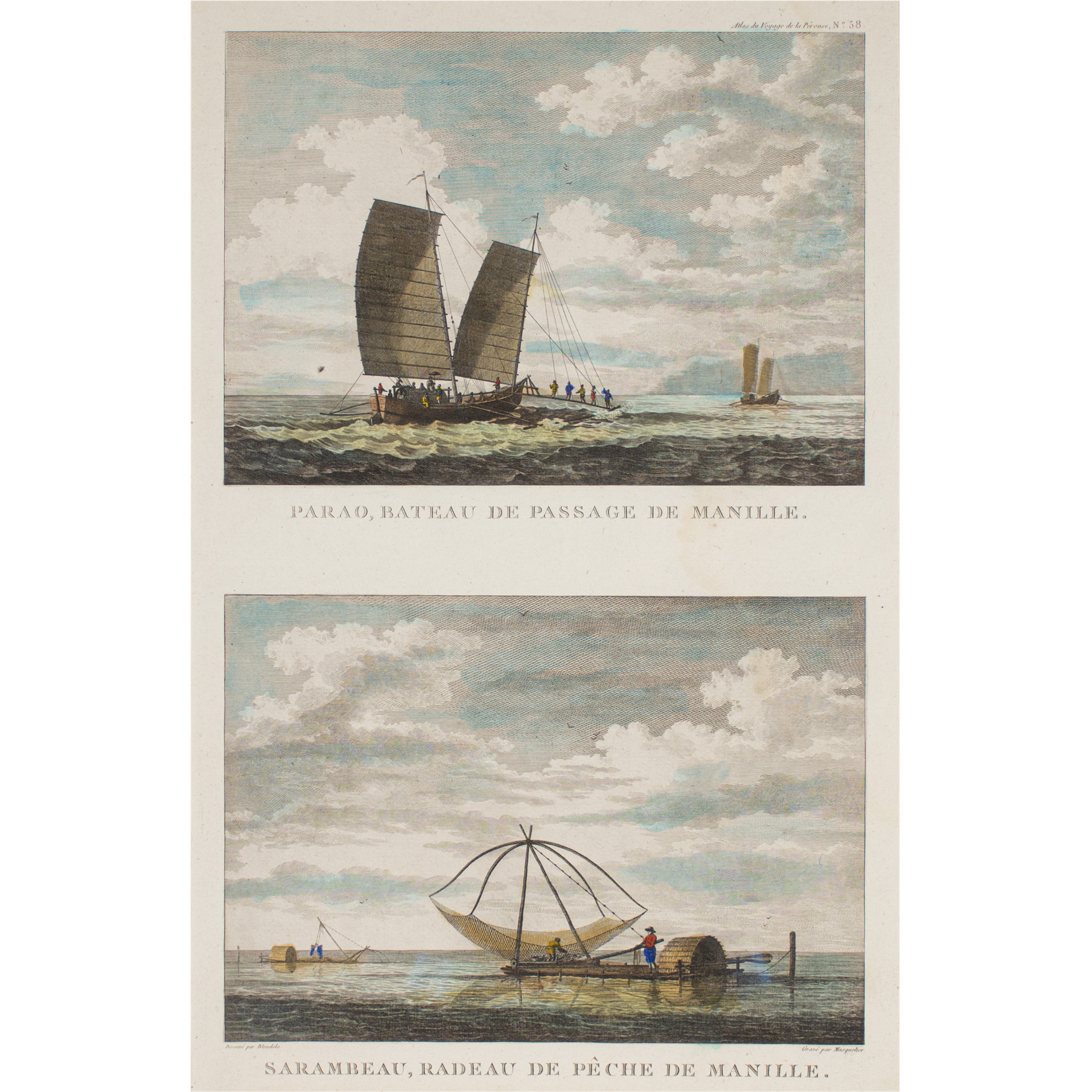 Jean Francois De La Perouse (1741 - 1788) - Parao, Bateau De Passage De ...