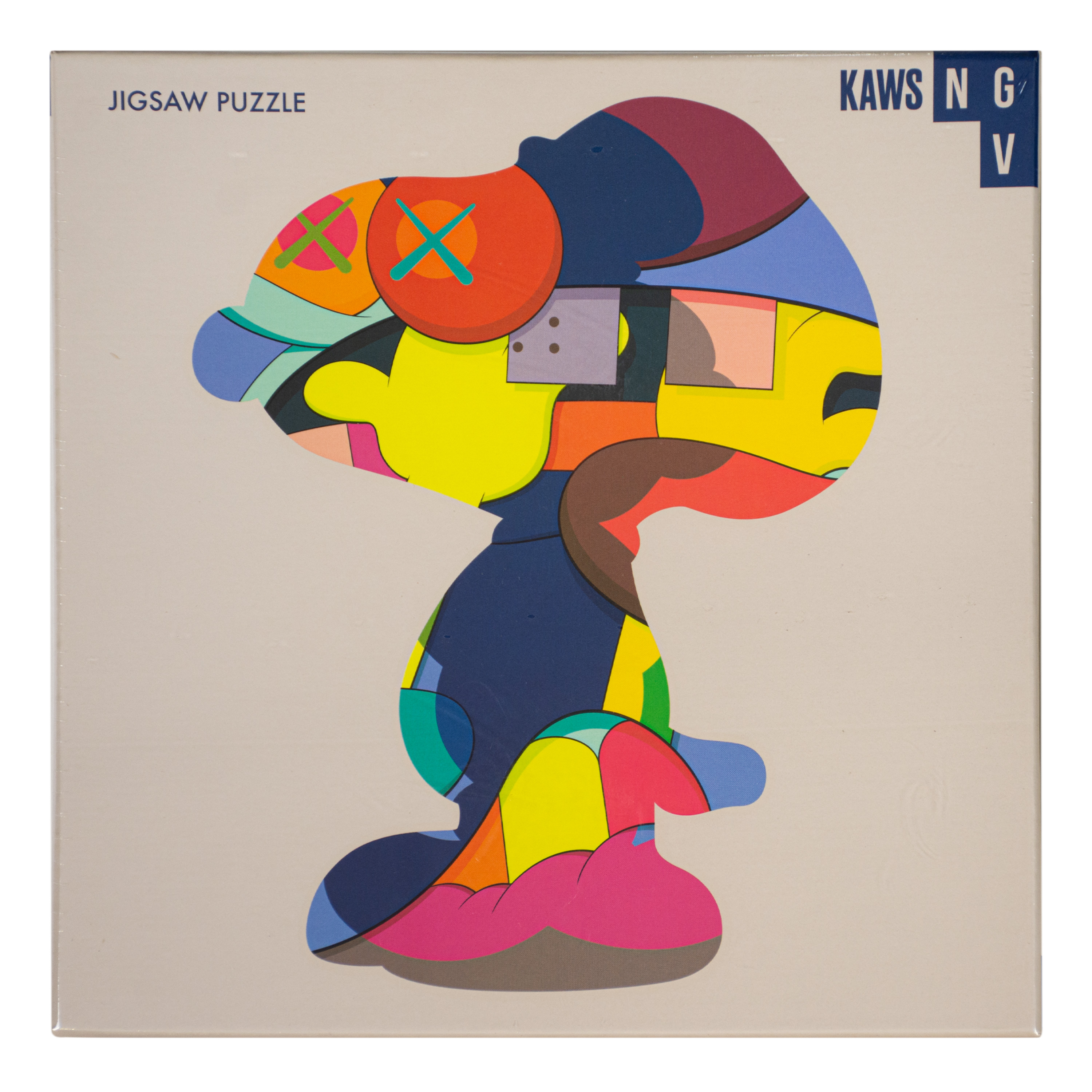 Kaws x NGV - A puzzle reproduction of Kaws' 'No One's Home (2015)'