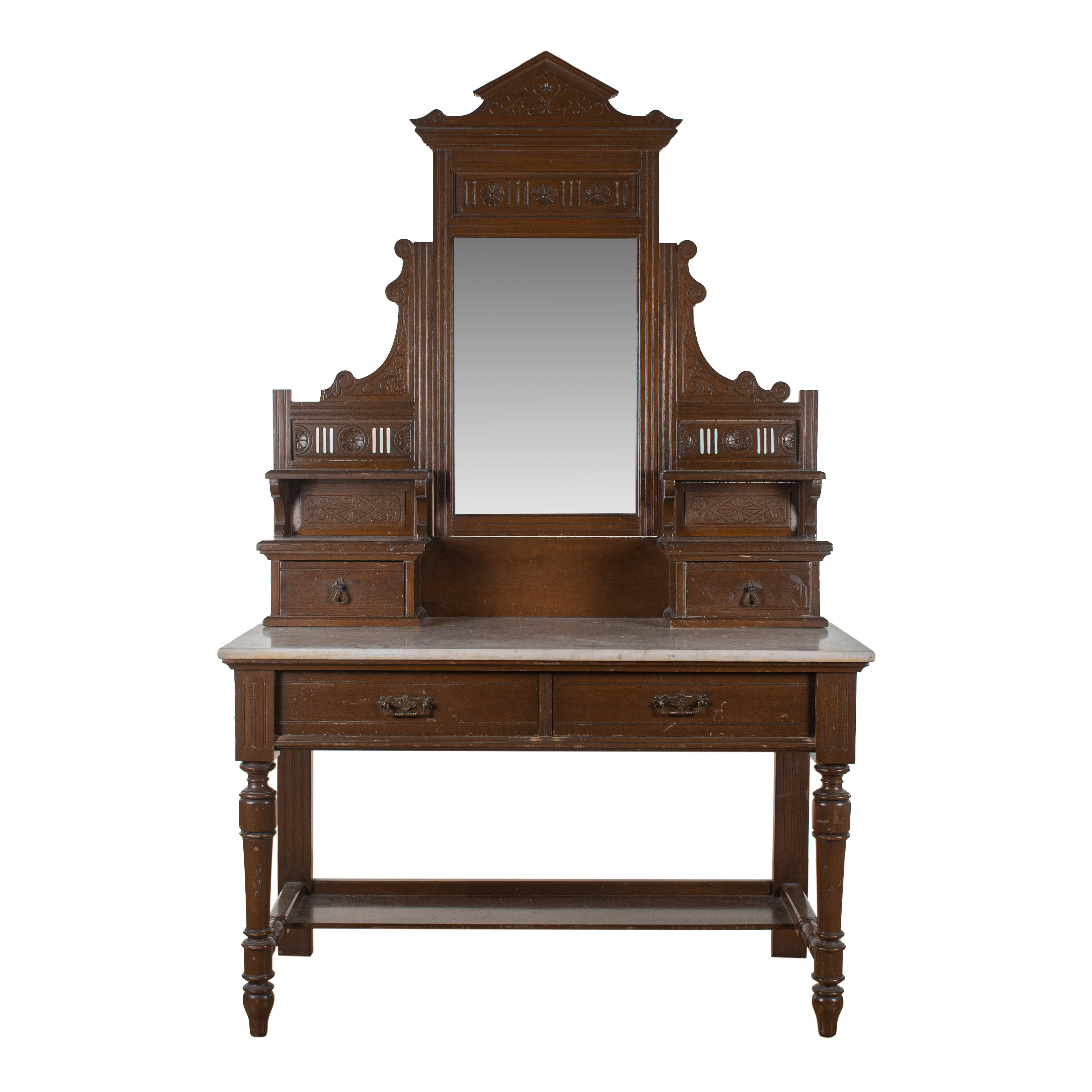 - A late Victorian style dressing table / washstand