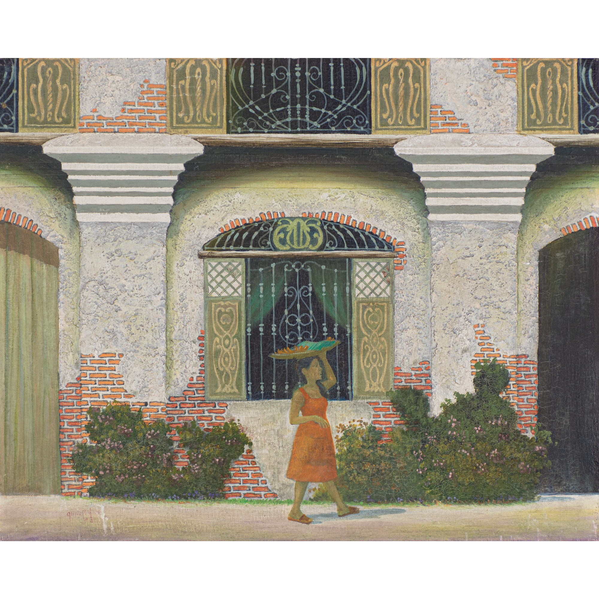 Jimmy Bates (b. 1960) - City Scene