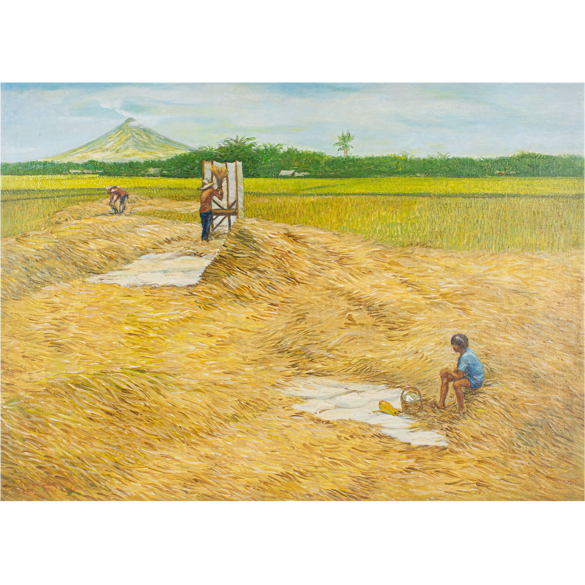 Robert Balajadia (b. 1945) - Untitled (Mayon)