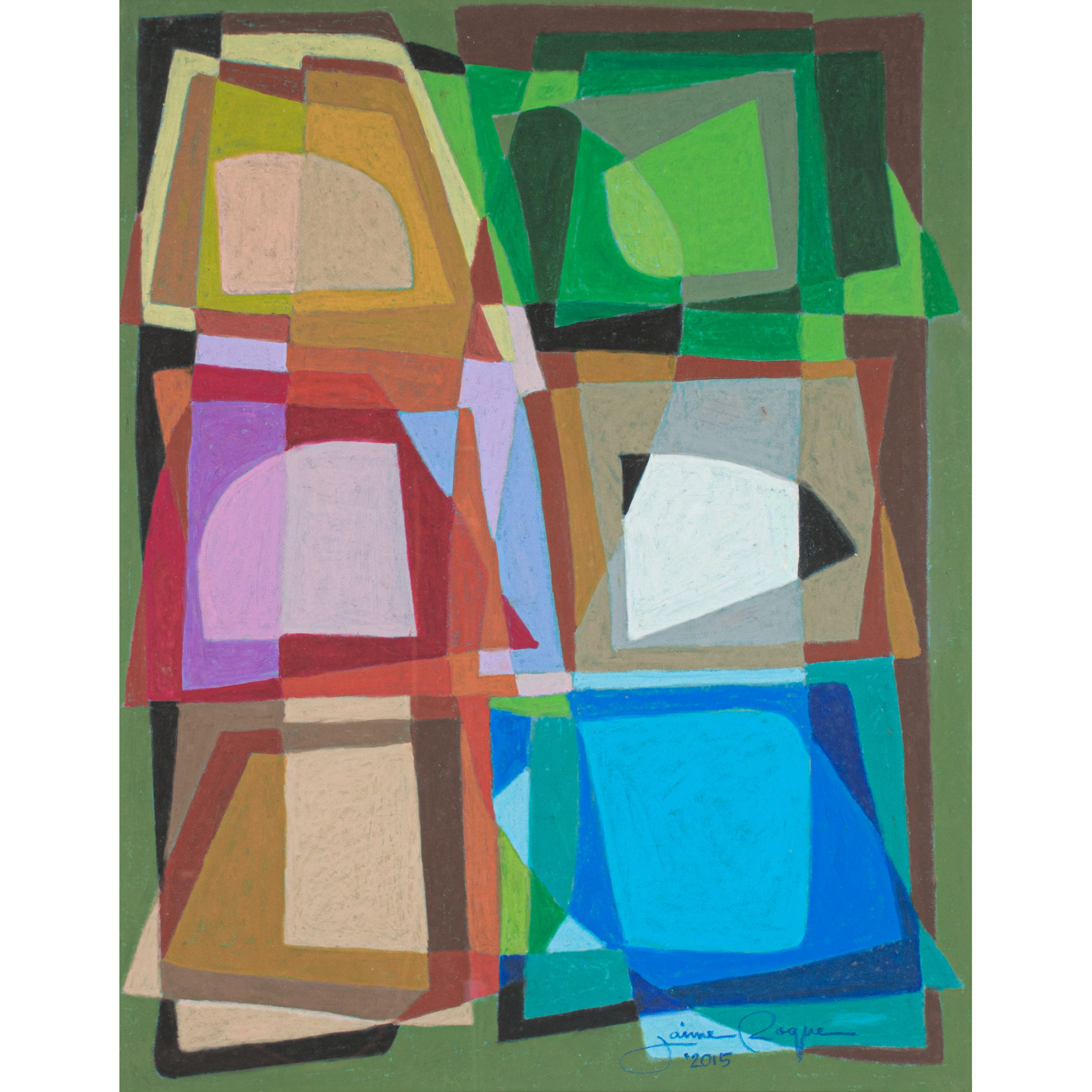 Jaime Roque (b. 1947) - Untitled (Abstract)