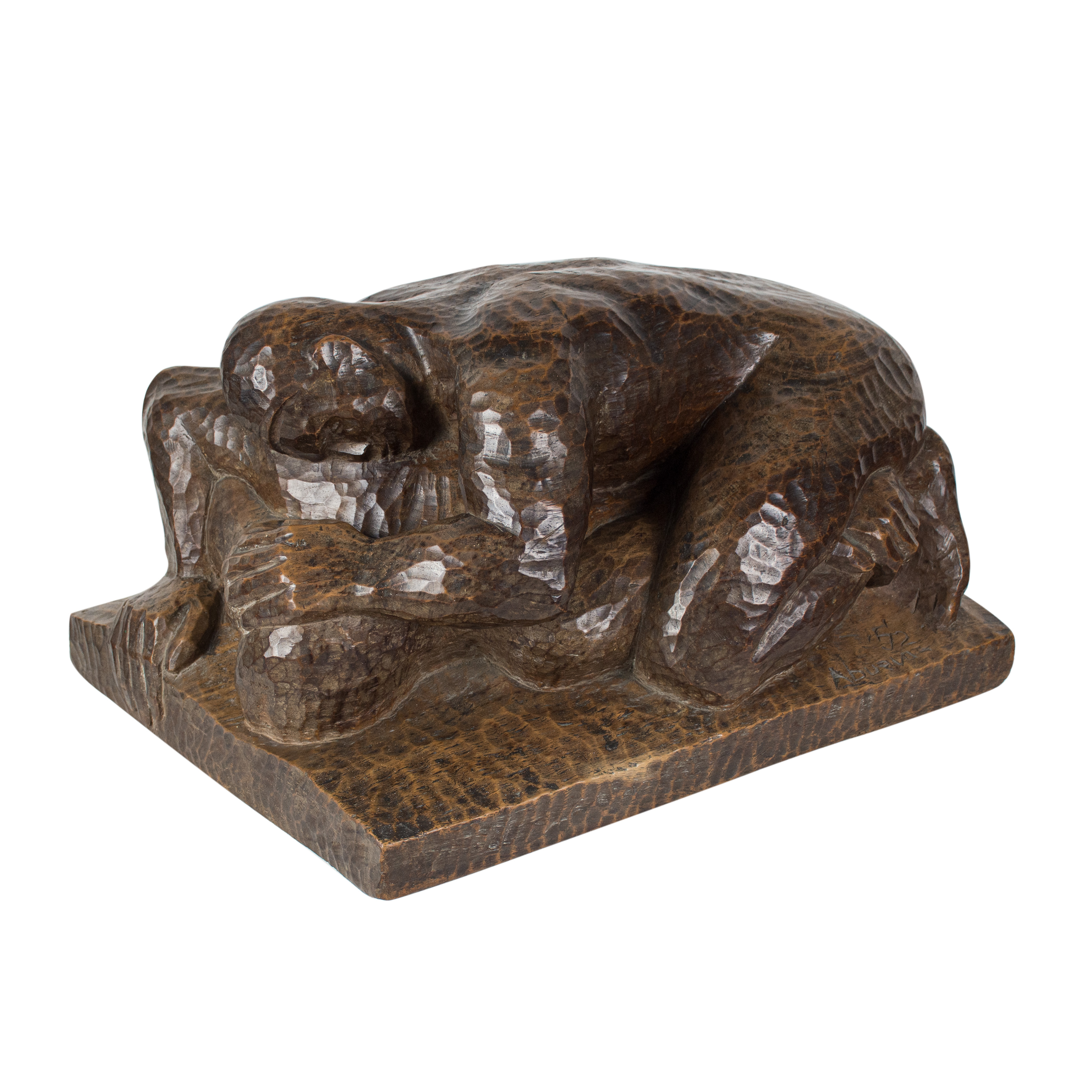 Napoleon Abueva (1930 - 2018) - Wrestling