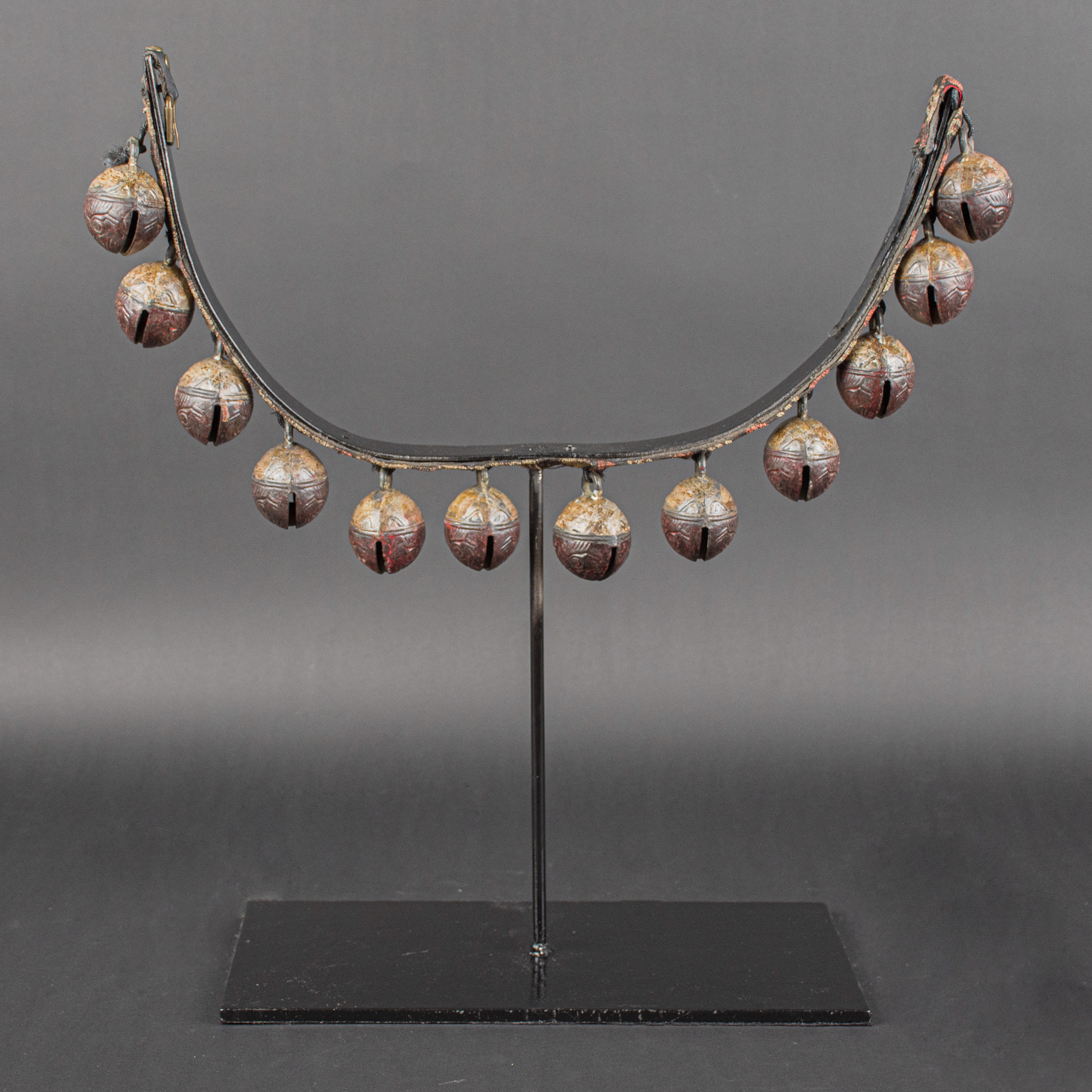 - A Tongkaling / A Mindanao horse neckpiece with antique bronze bells ...