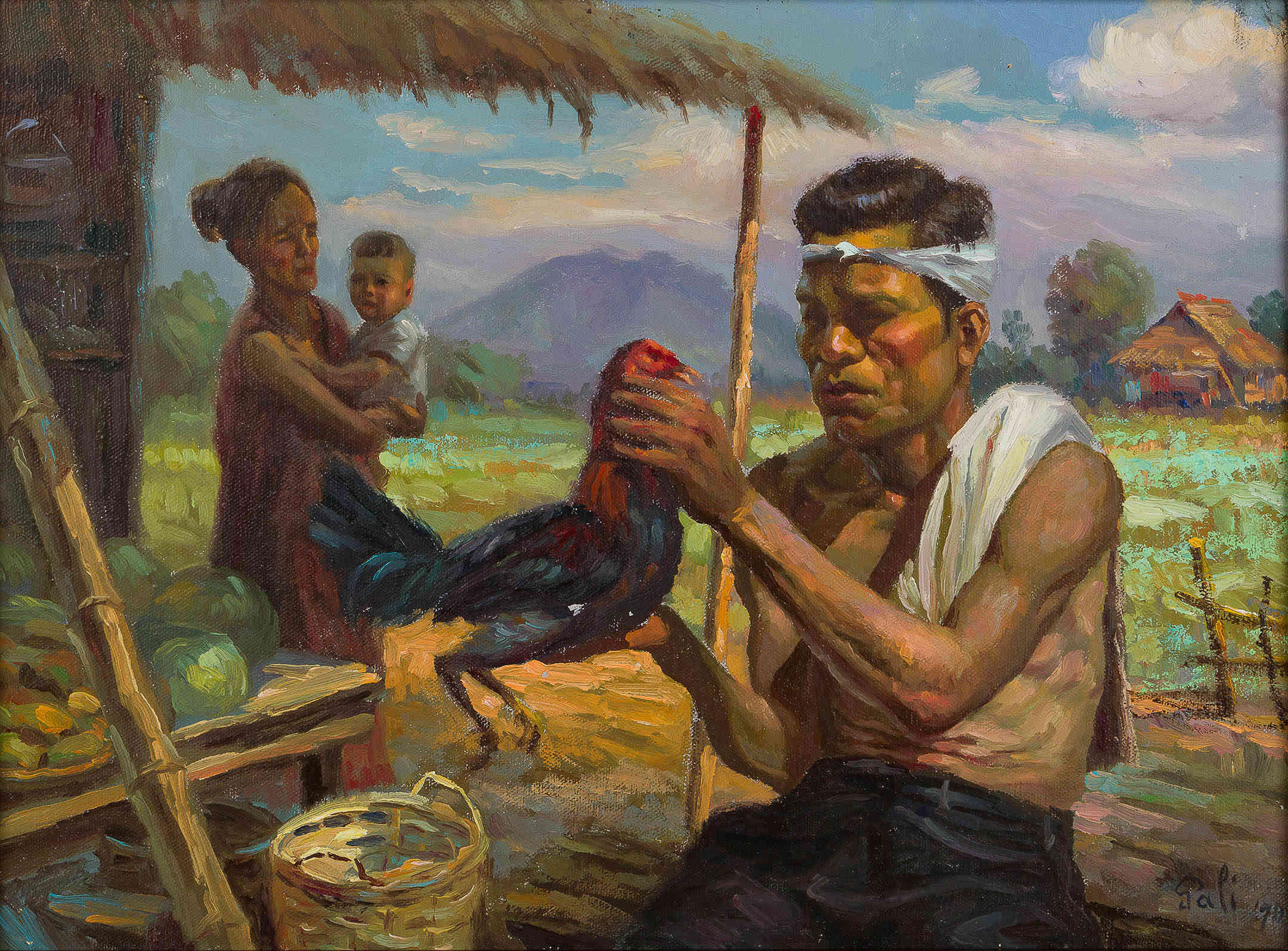 Romulo Galicano - Untitled (Sabungero)