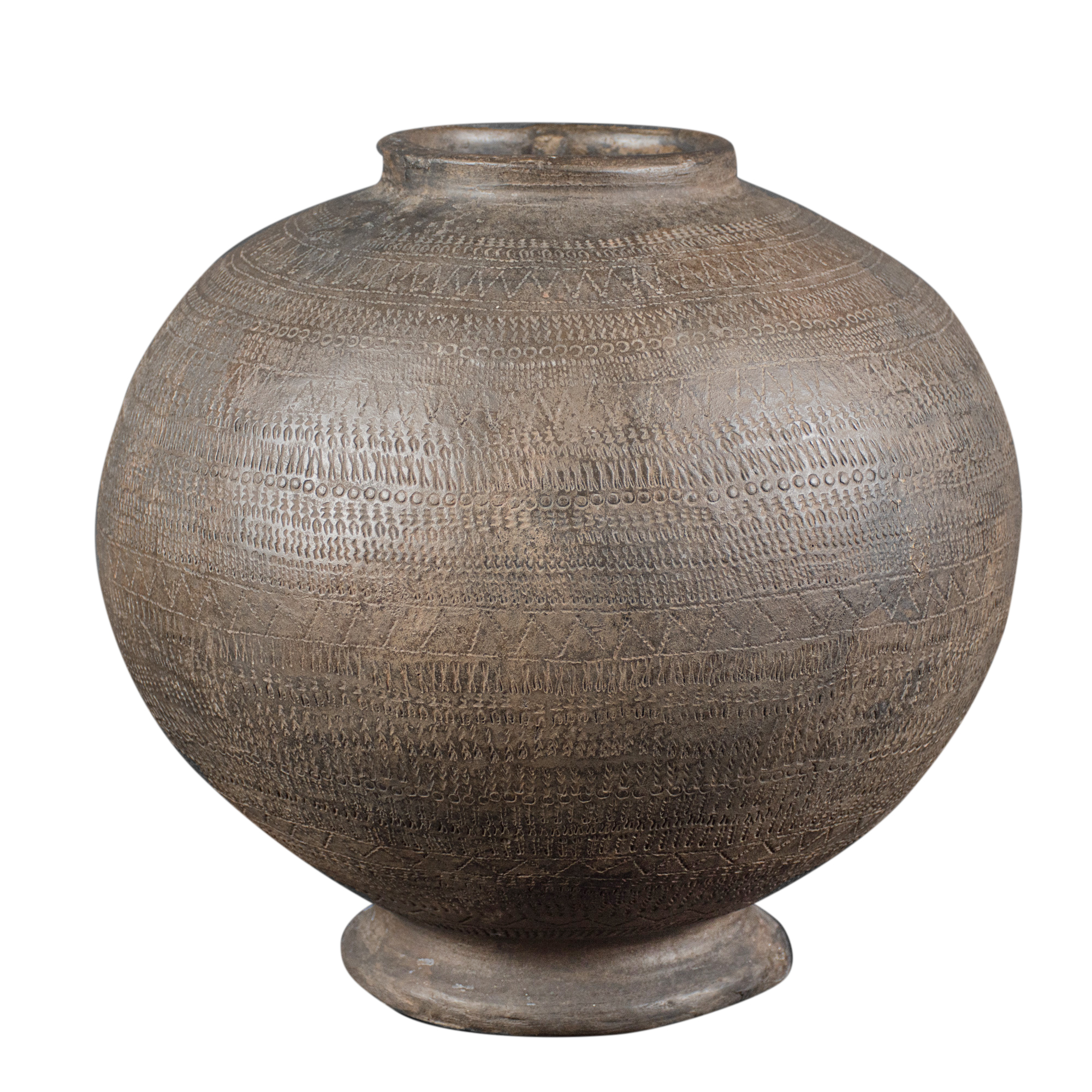 - An earthenware pot from Kalinga