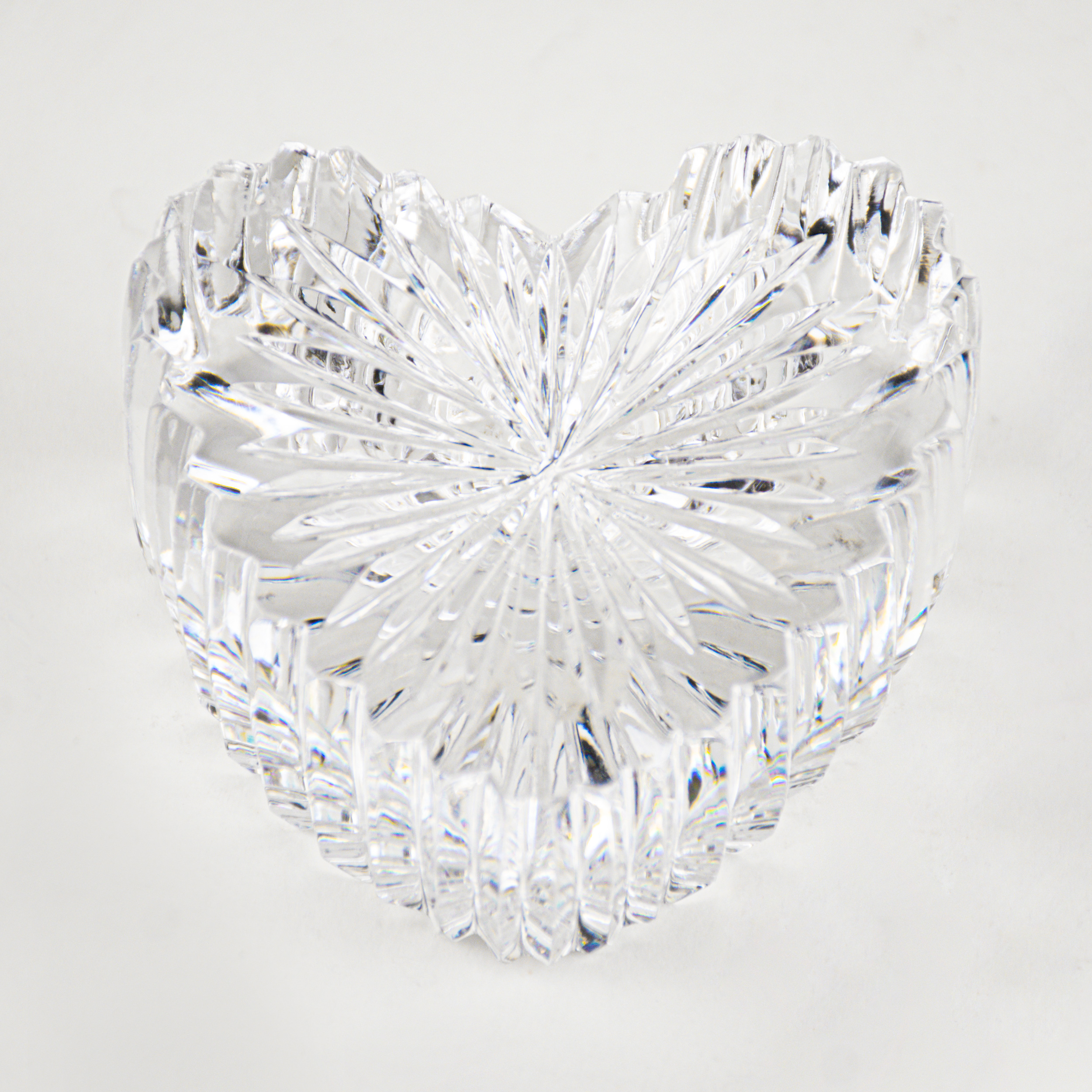 Heritage - A heart-shaped glass paperweight