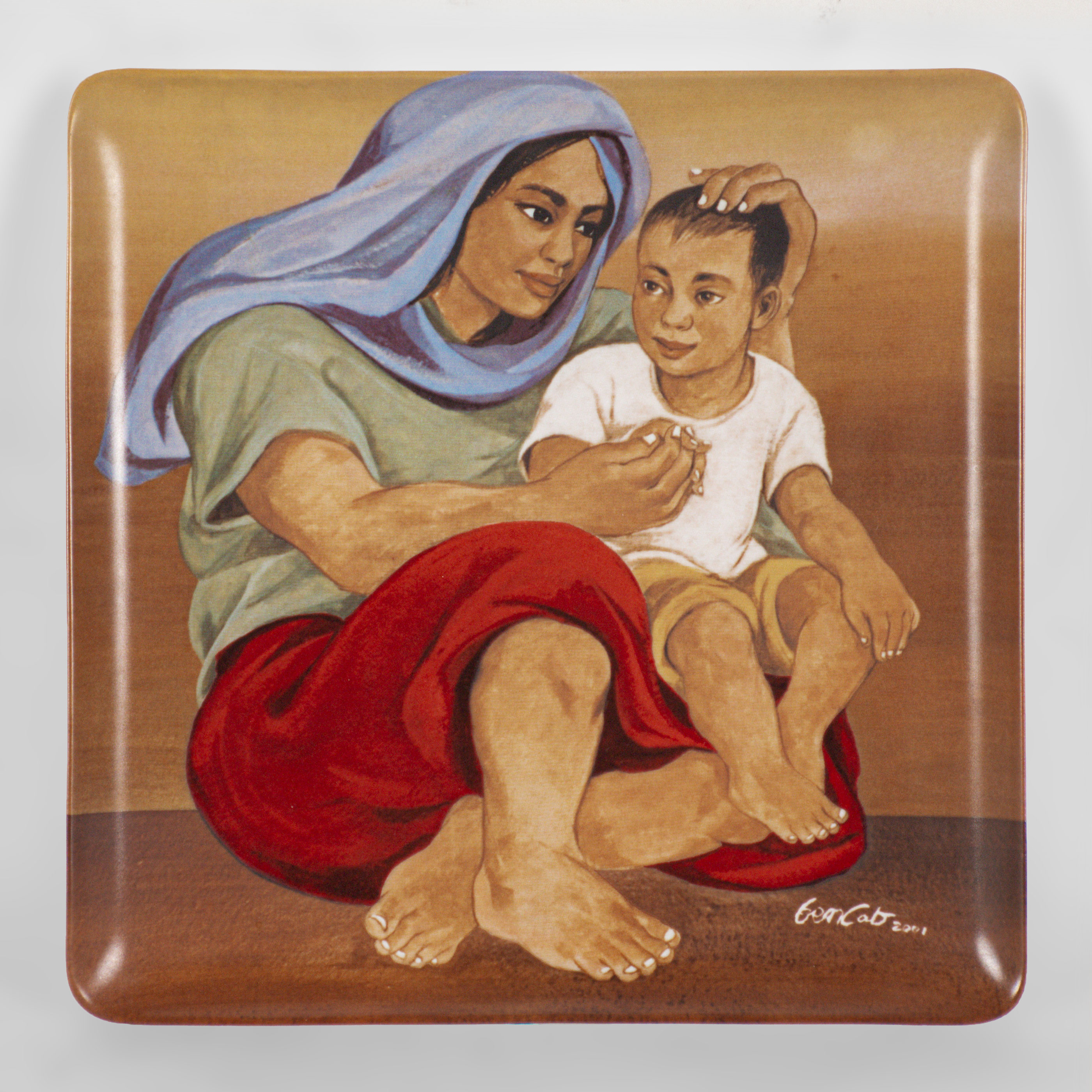 BenCab (b. 1942) - Mother and Child