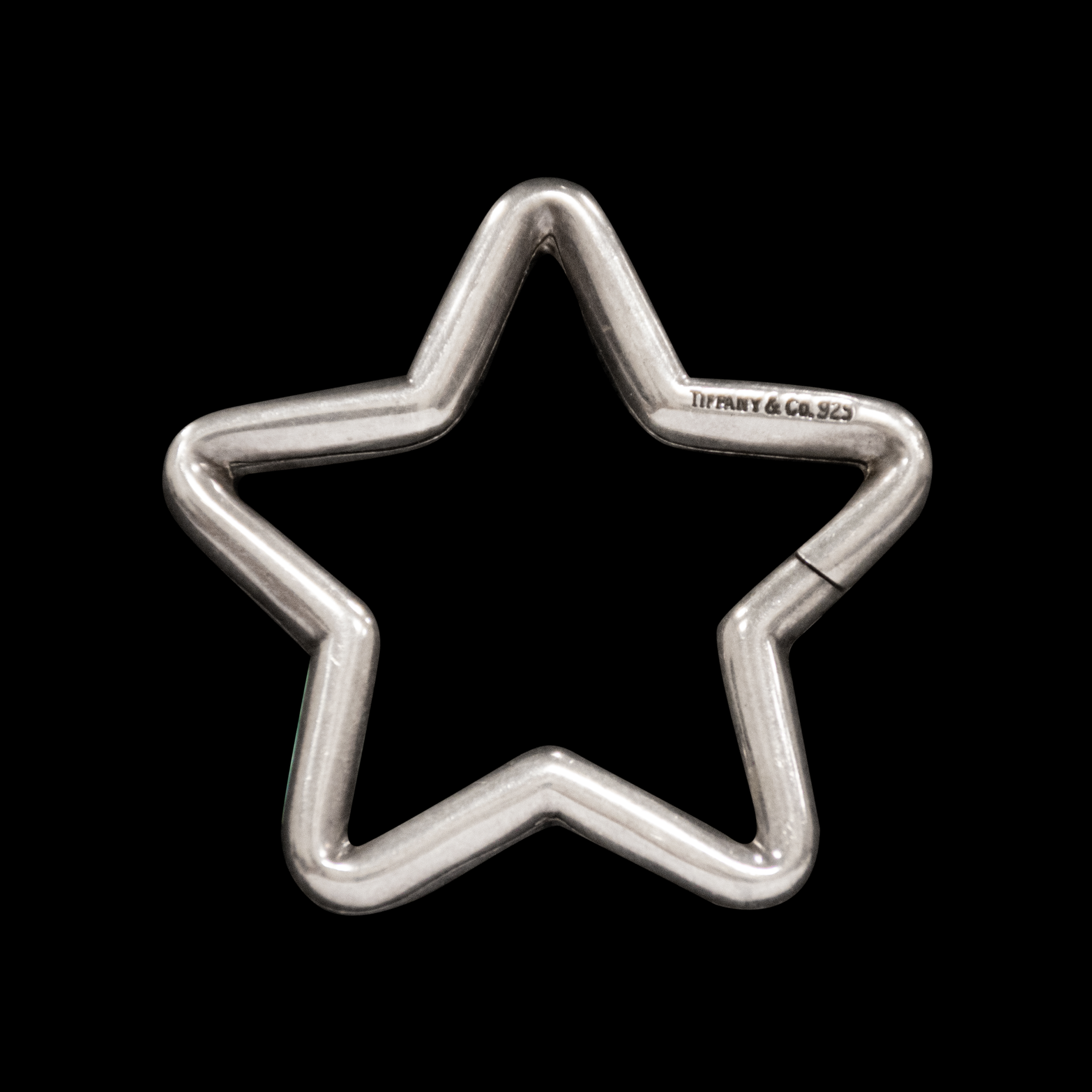 Tiffany & Co. - A star shaped key ring