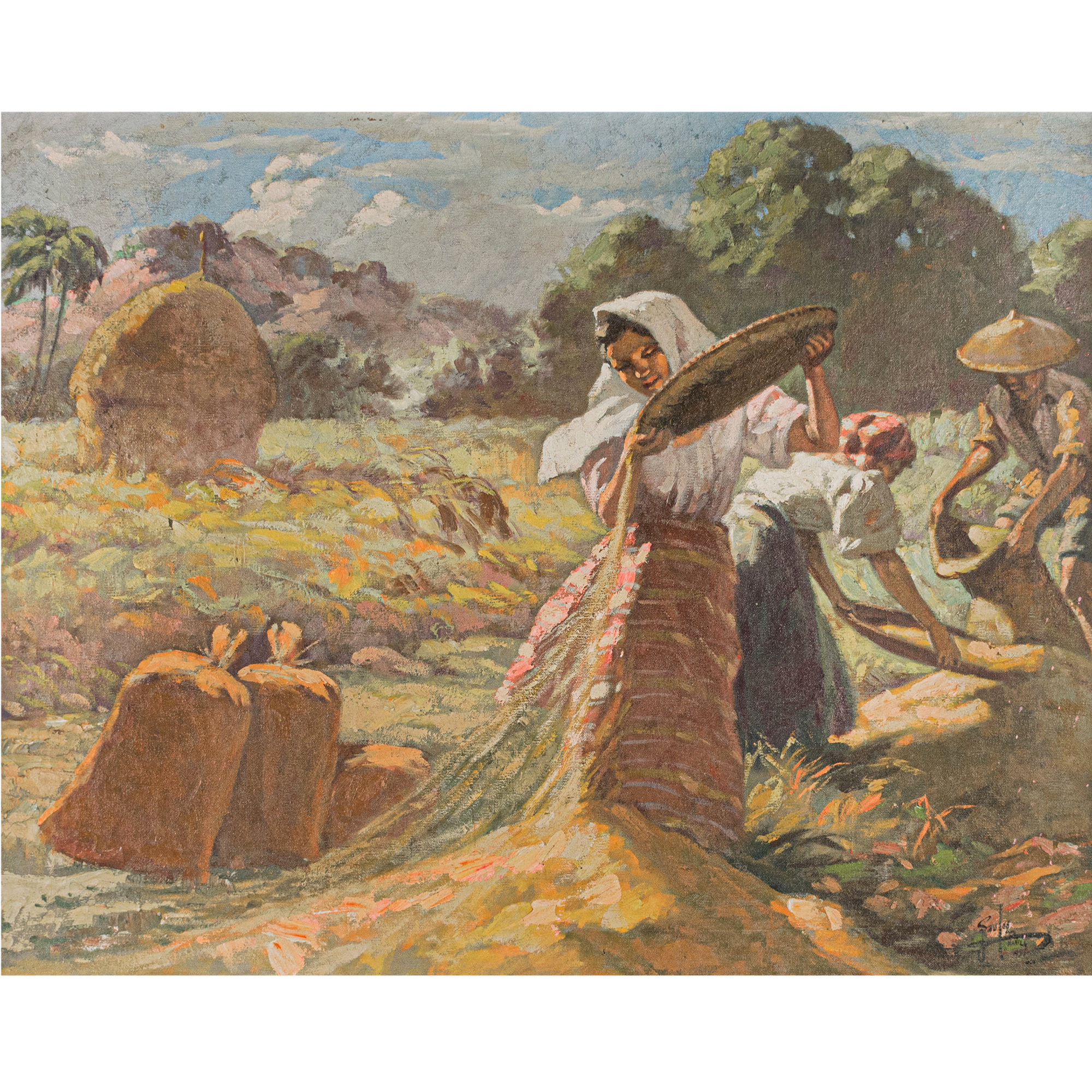 Simeon Saulog (1916 - 1995) - Dalagang Bukid