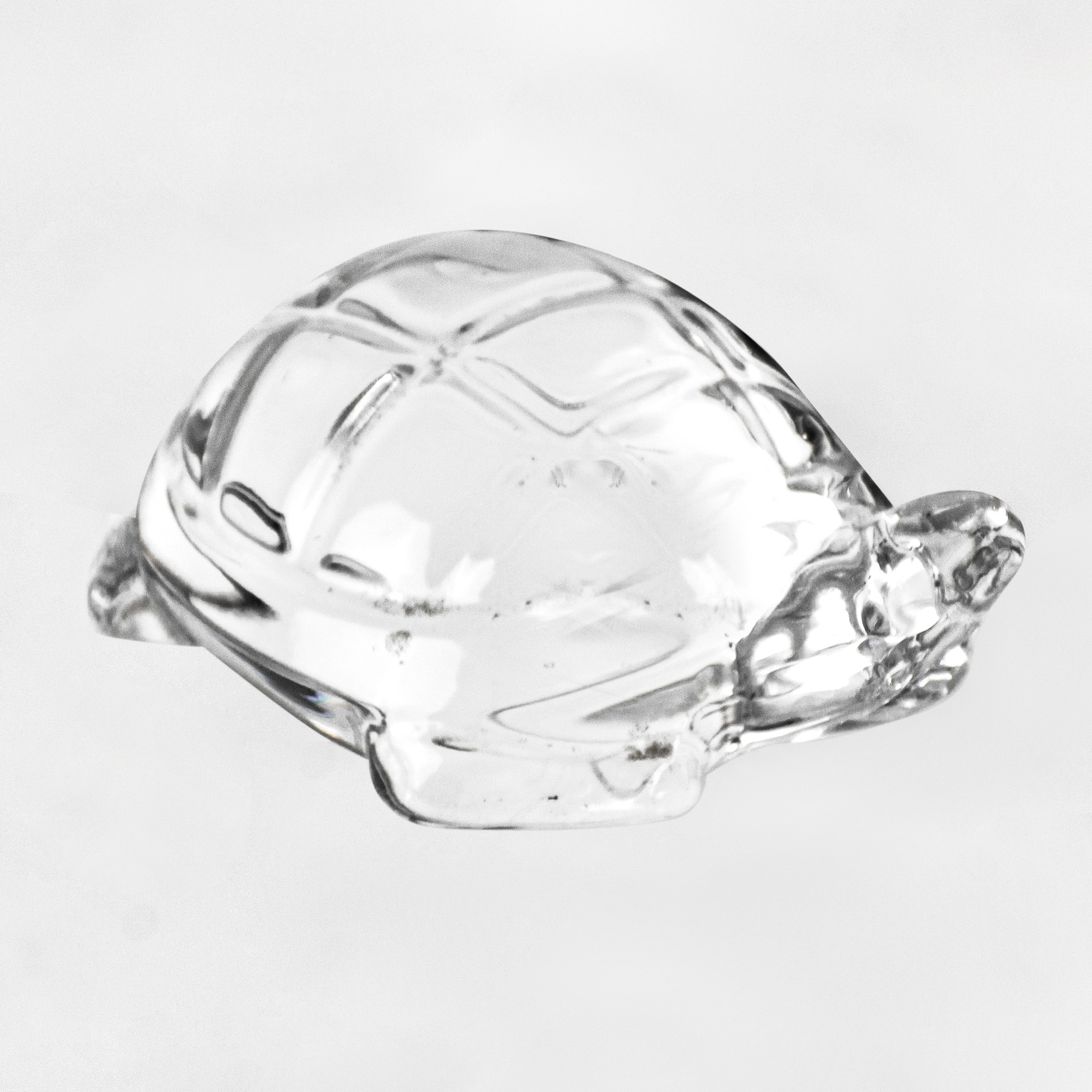 Baccarat - A crystal turtle paperweight