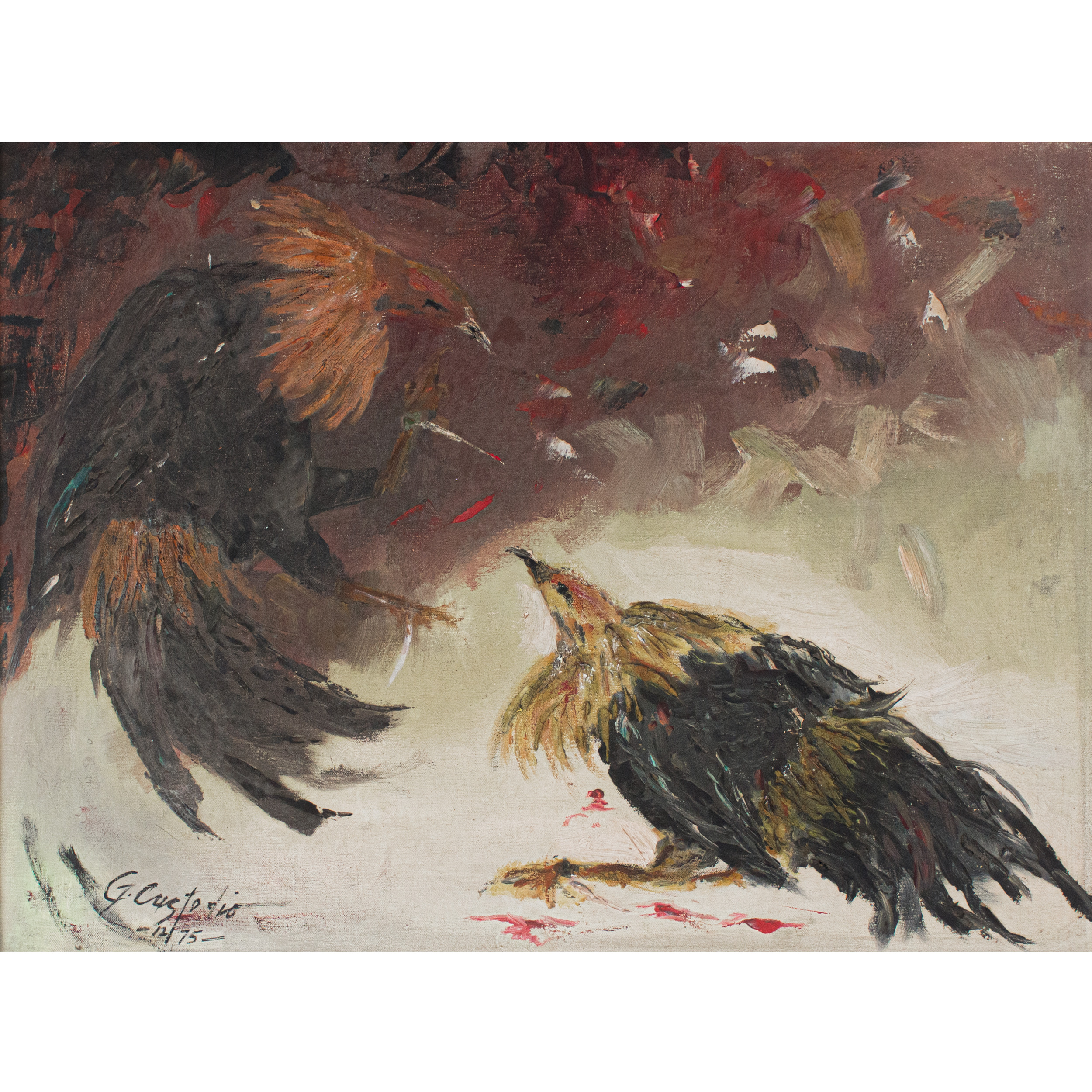 Gabriel Custodio (1912 - 1993) - Sabong