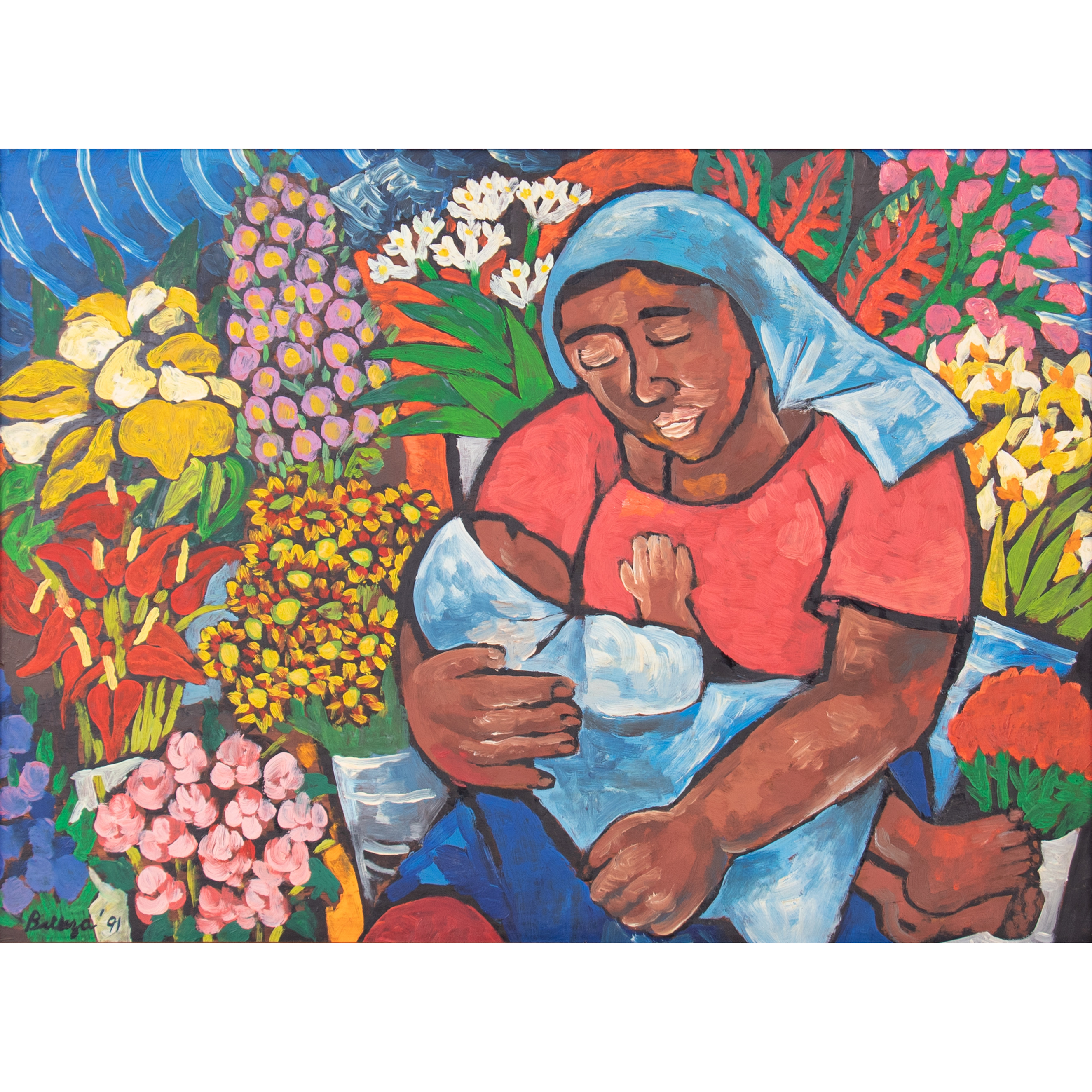 Norma Belleza (b. 1939) - Magbubulaklak